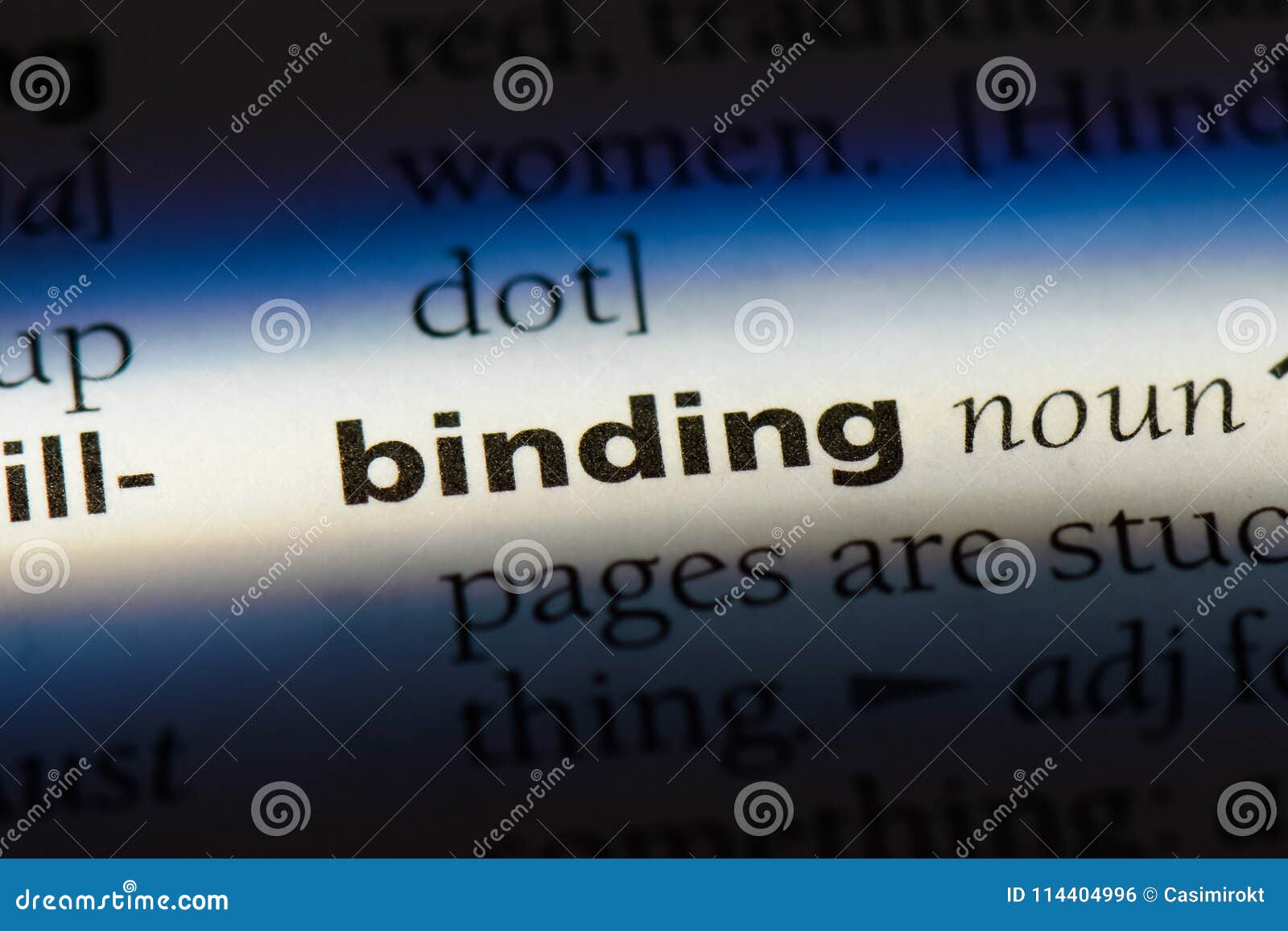 Binding stock photo. Image of writing, text, macro, book - 114404996