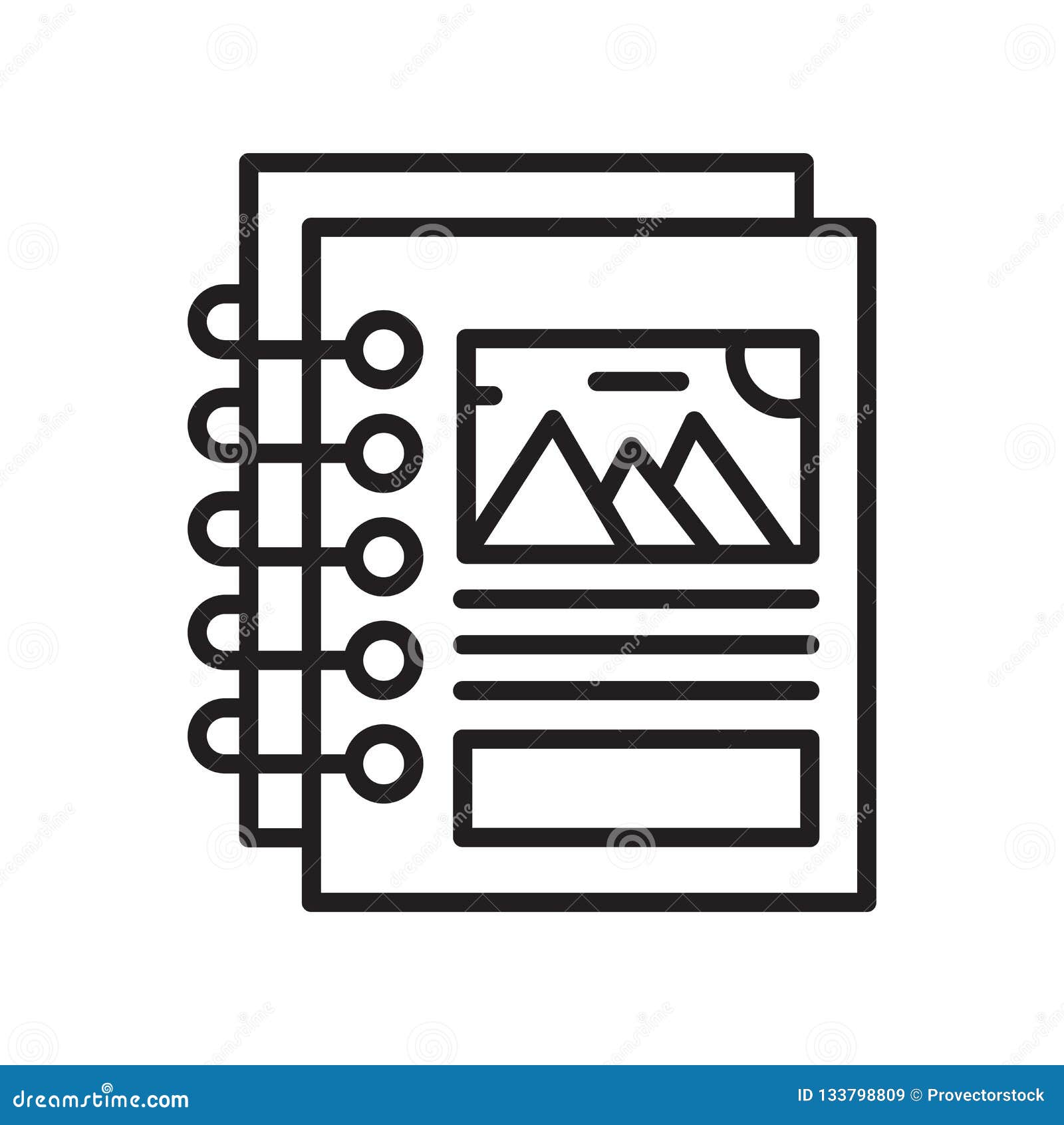 Binding Icon Vector Isolated on White Background, Binding Sign Stock ...