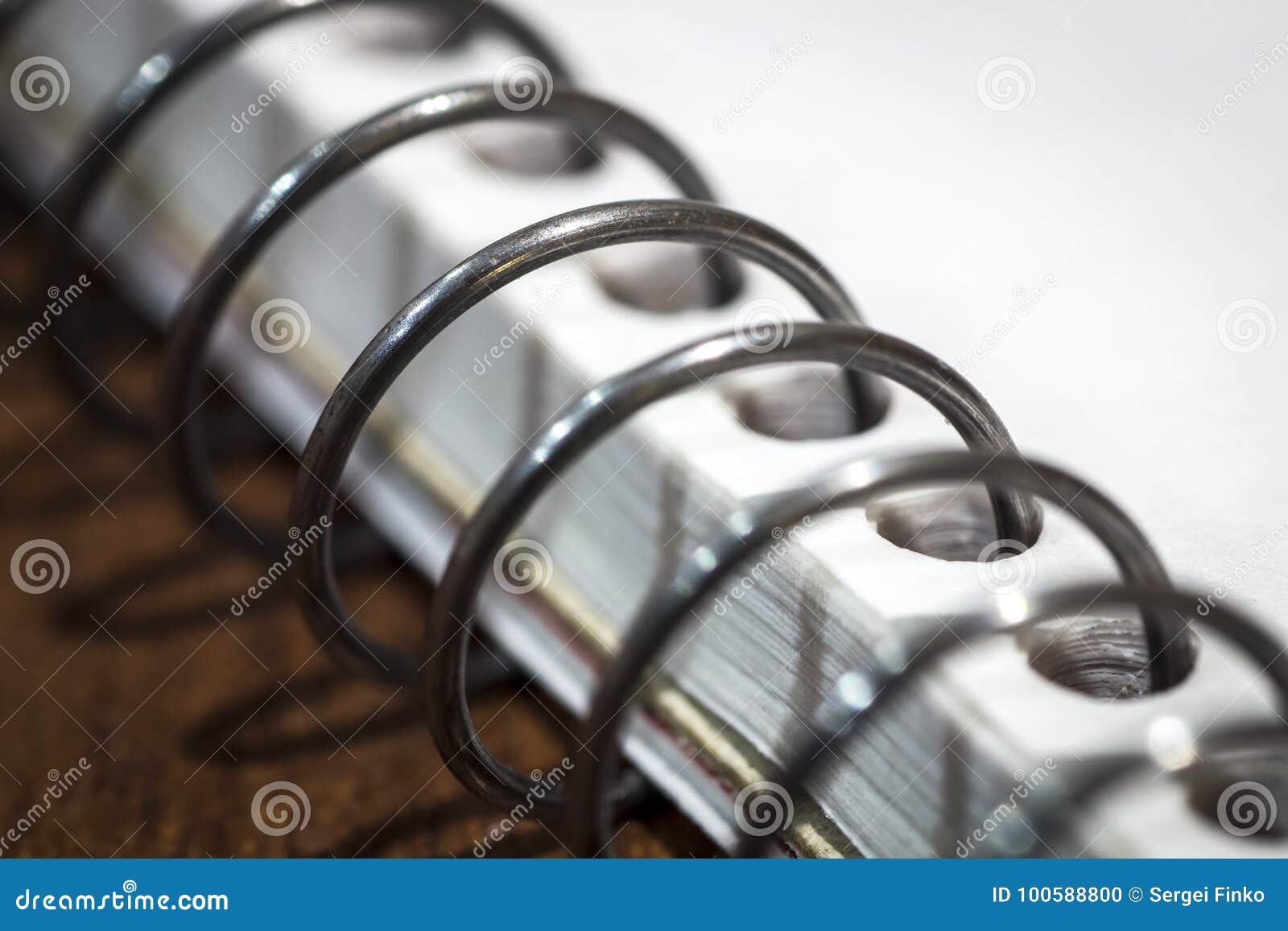 Binding office notebook stock photo. Image of closeup - 100588800