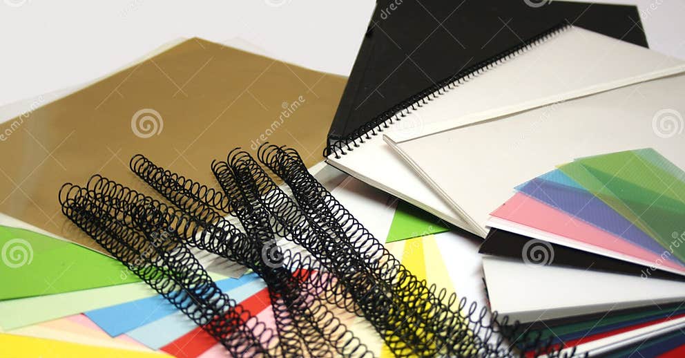 Binding supplies stock image. Image of digital, material - 5586327