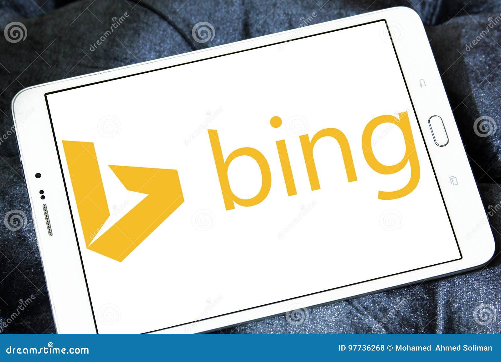 Bing search engine logo editorial stock photo. Image of searching ...