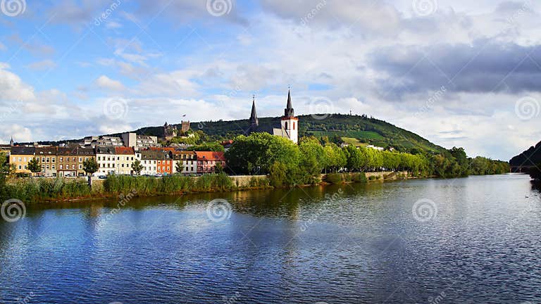 Bingen. Germany stock photo. Image of fort, landscape - 27028566
