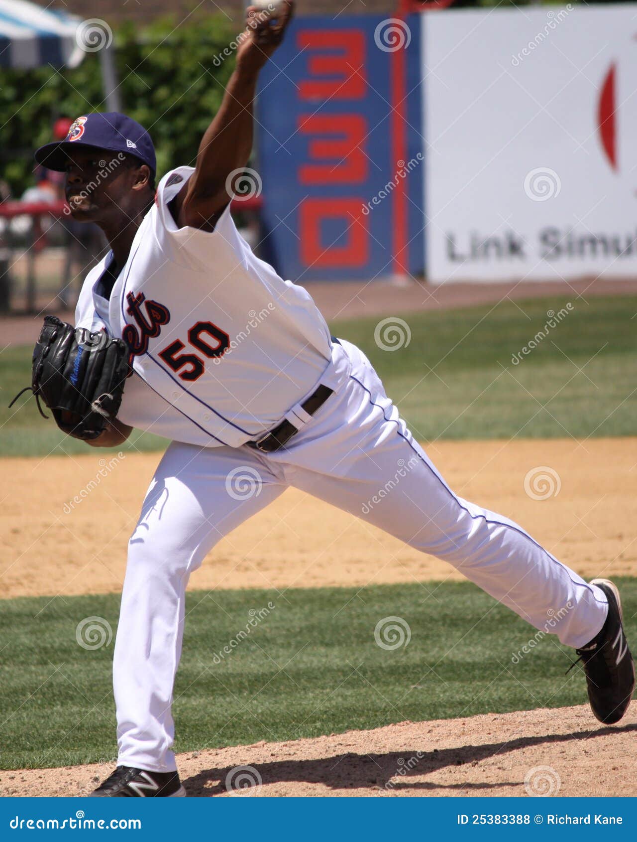 Binghamton Mets Robert Carson Editorial Stock Photo - Image of athletic ...