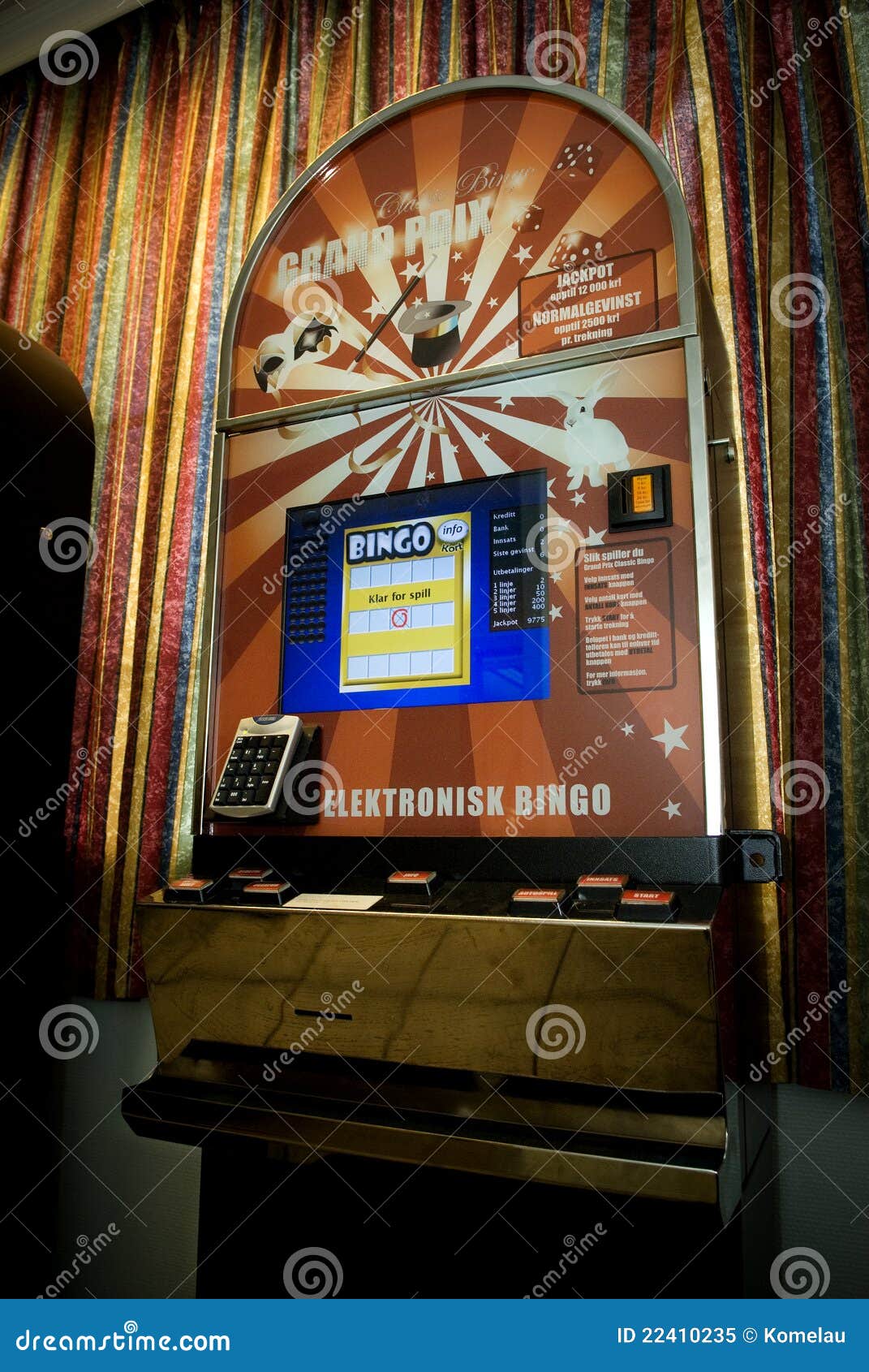 Bingo editorial image. Image of addiction, color, fortune - 22410235