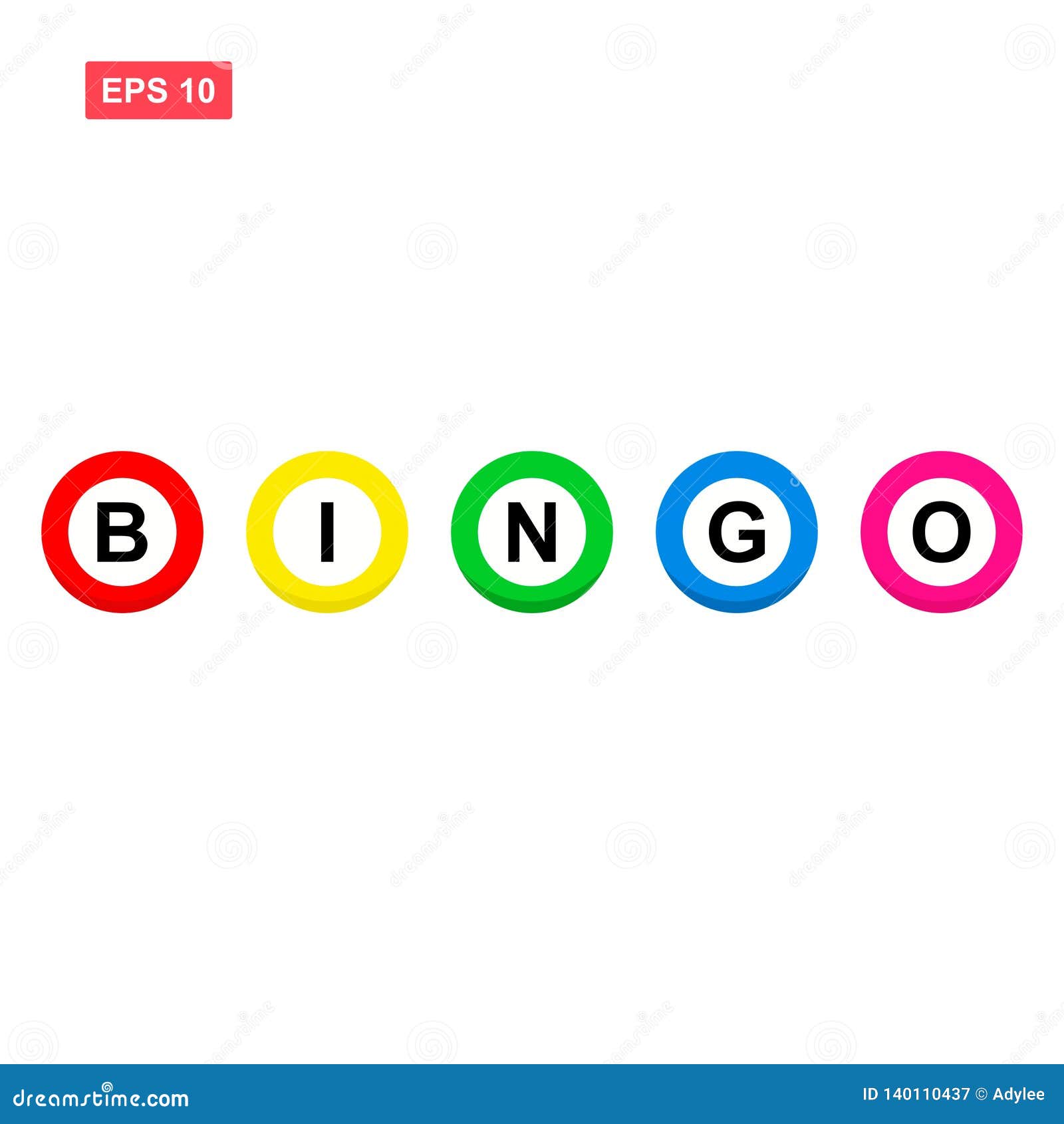 Bingo Ball Explosion Cartoon Vector | CartoonDealer.com #27247665