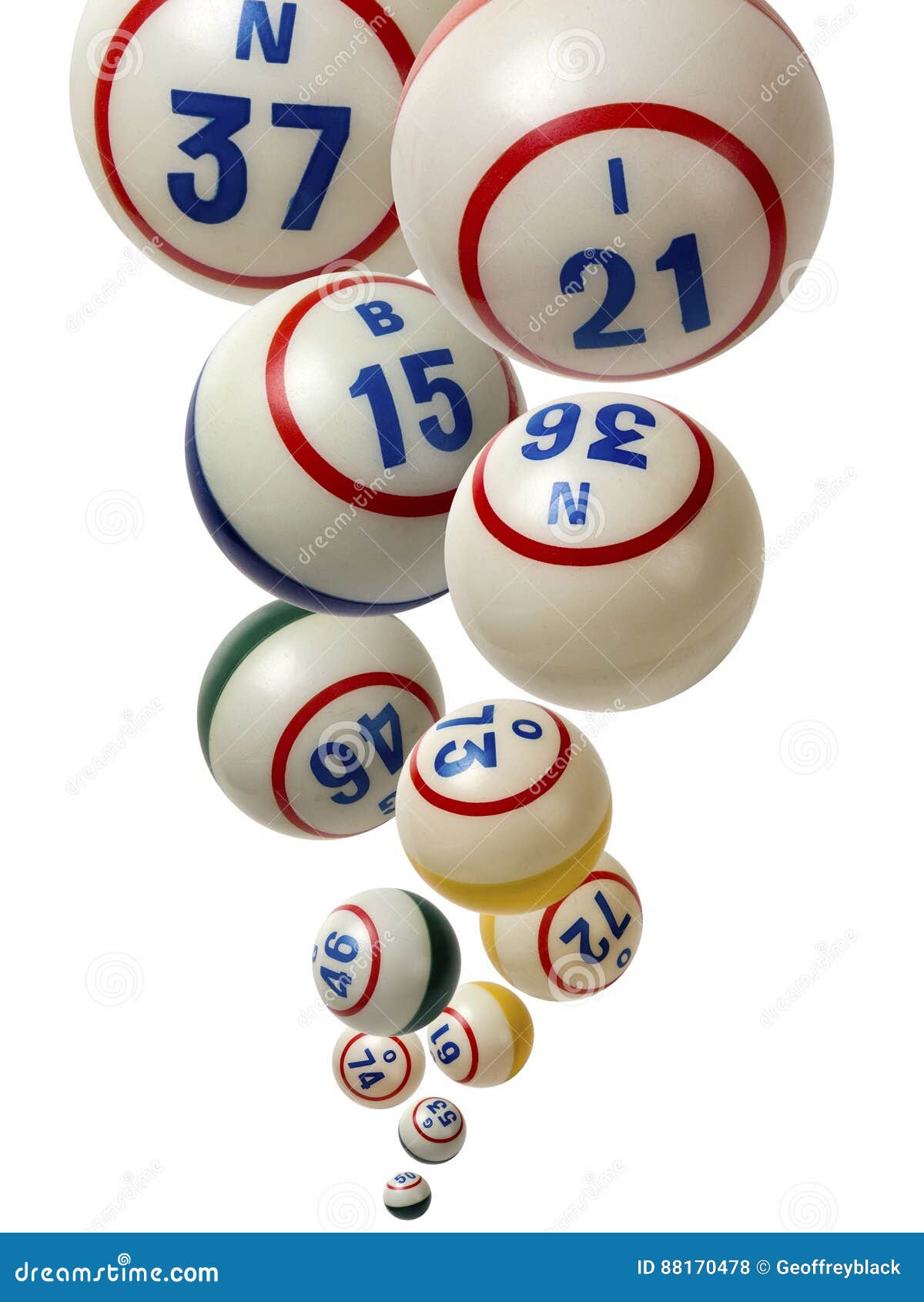 Bingo Balls Royalty-Free Stock Photo | CartoonDealer.com #195717