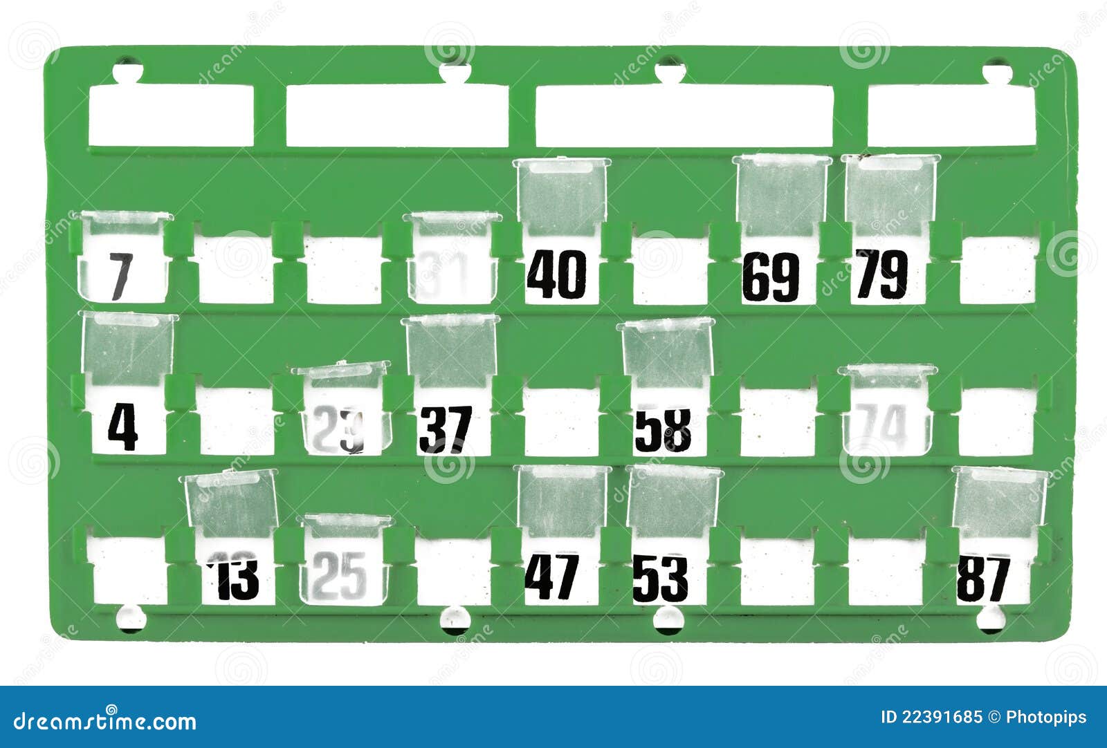 Bingo card stock illustration. Illustration of texture - 22391685