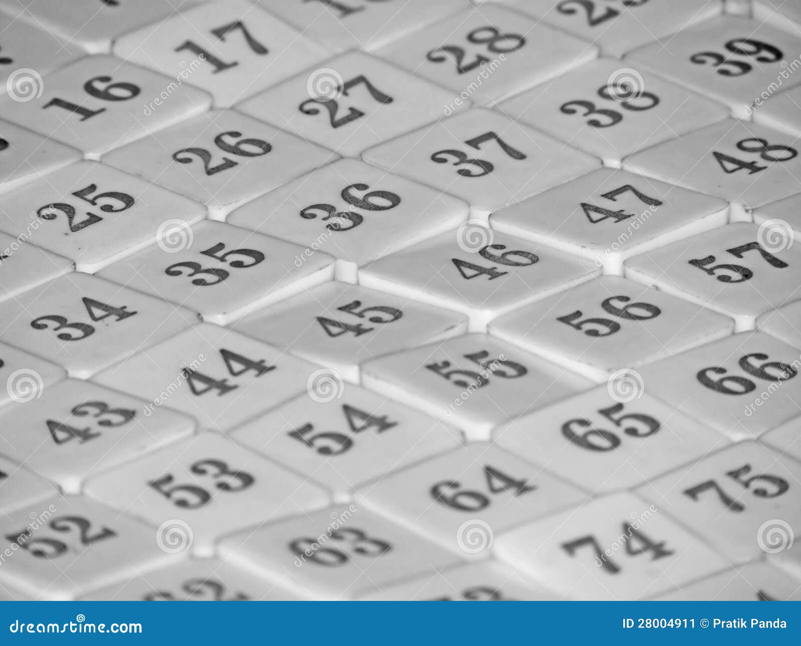 Bingo card plastic vintage stock image. Image of black - 28004911