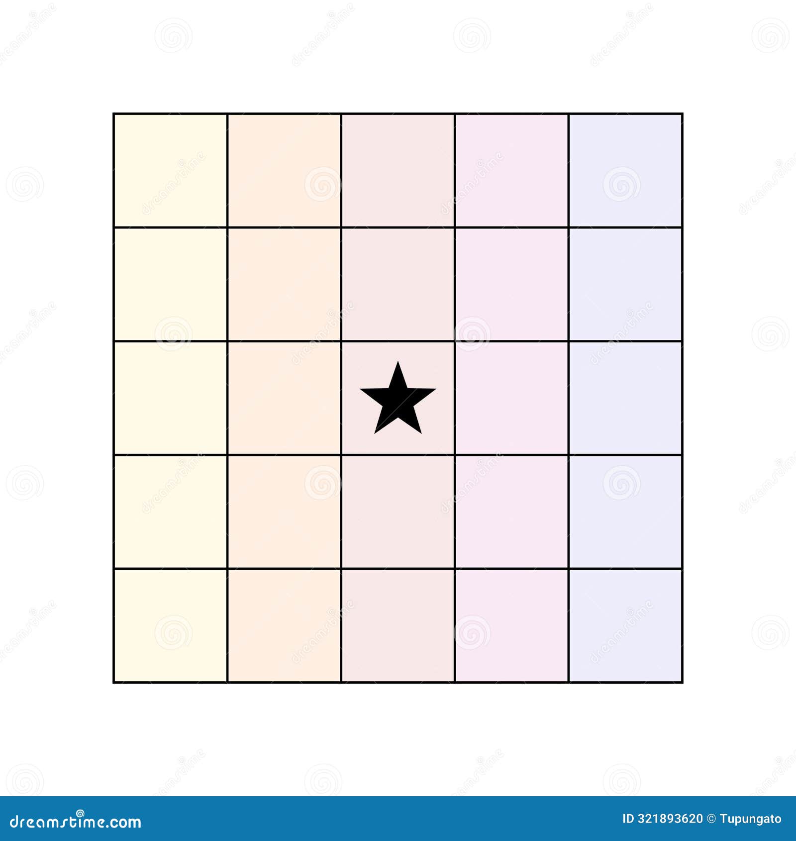 Bingo card vector template stock vector. Illustration of template ...