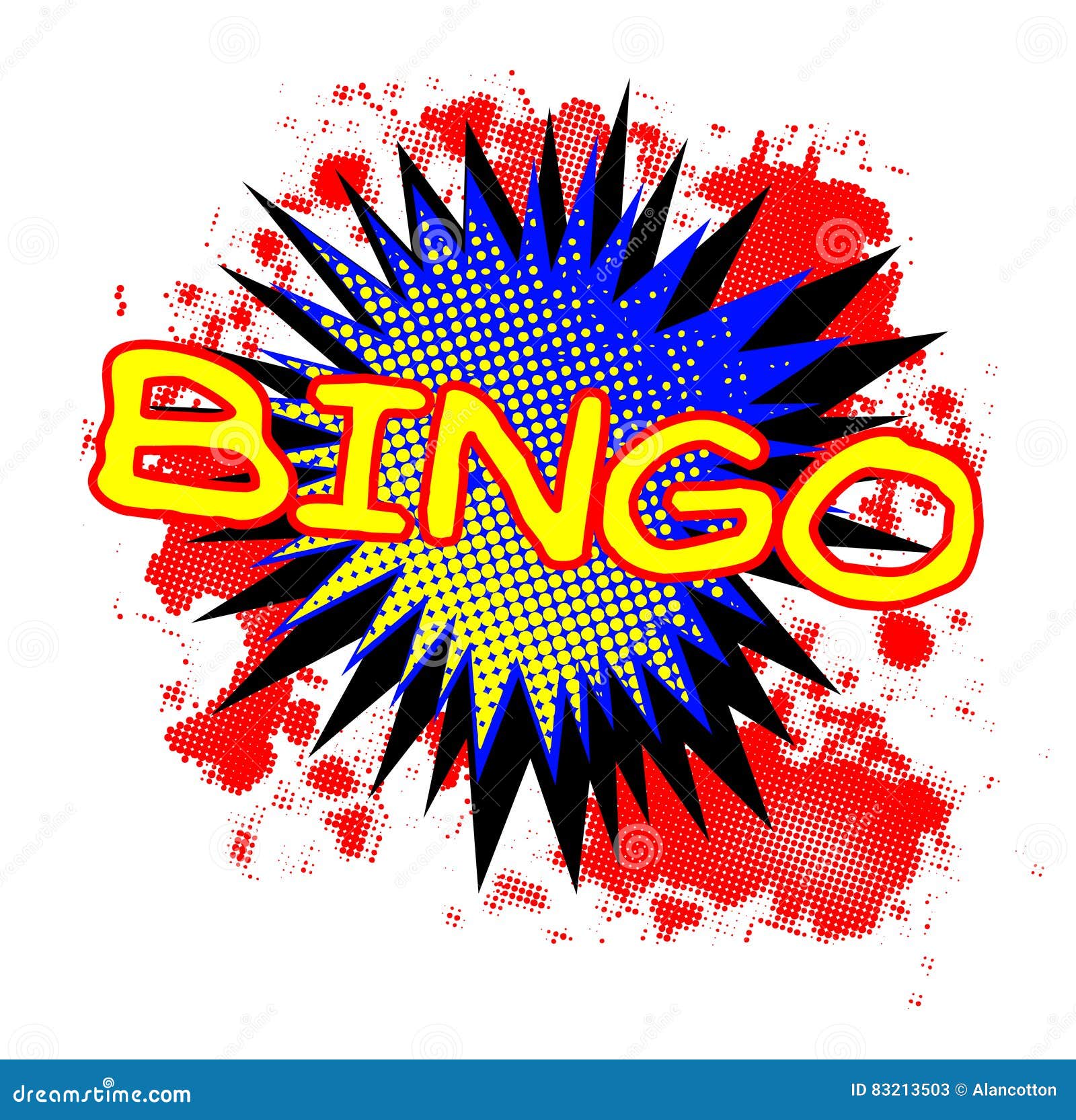 Bingo! Comic Speech Bubble. Vector Eps 10 | CartoonDealer.com #173003554