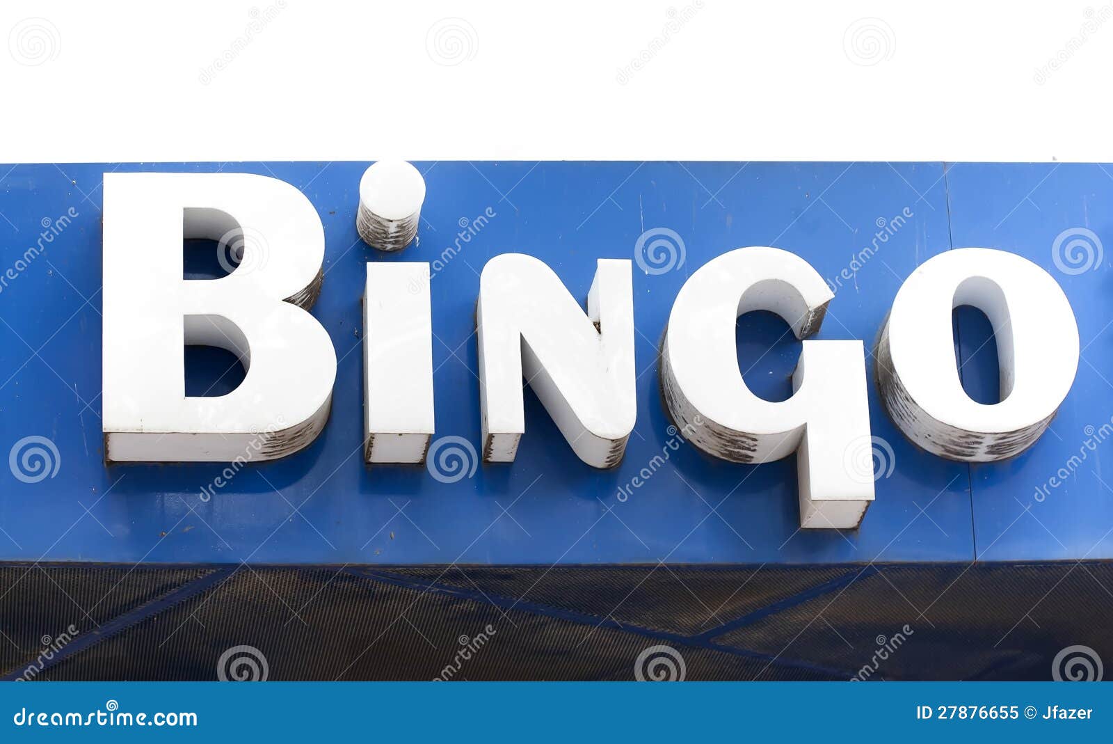 Bingo sign stock image. Image of plate, white, placard - 27876655