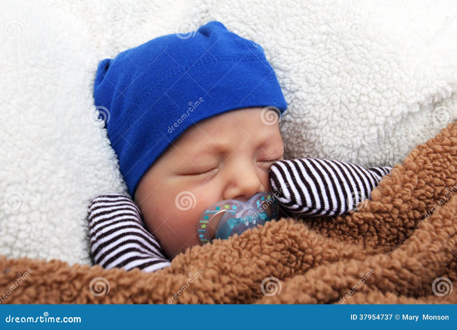 Binky baby stock image. Image of stripe, mitten, infant - 37954737