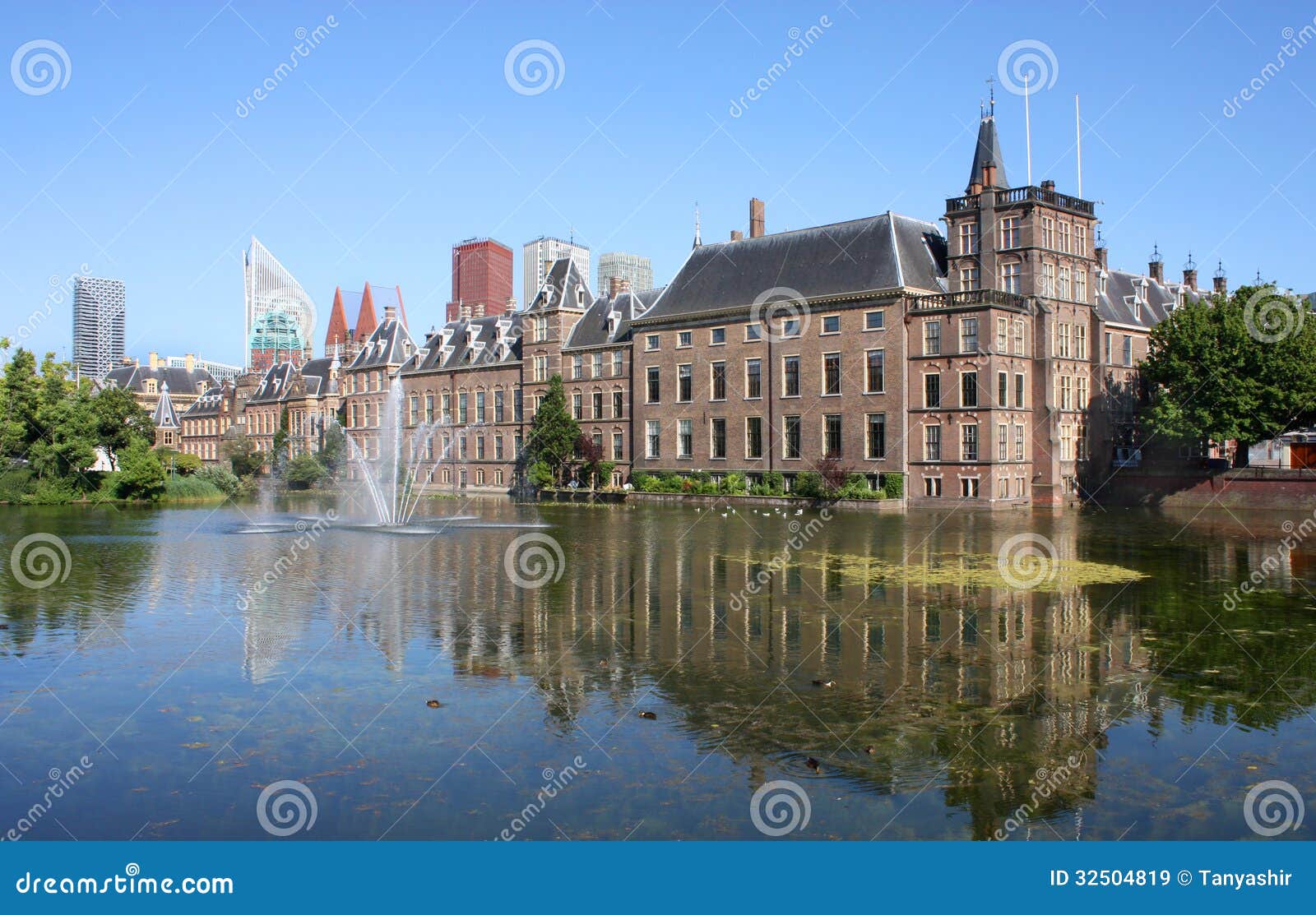 Binnenhof, Den Haag, the Netherlands Stock Image - Image of historic ...