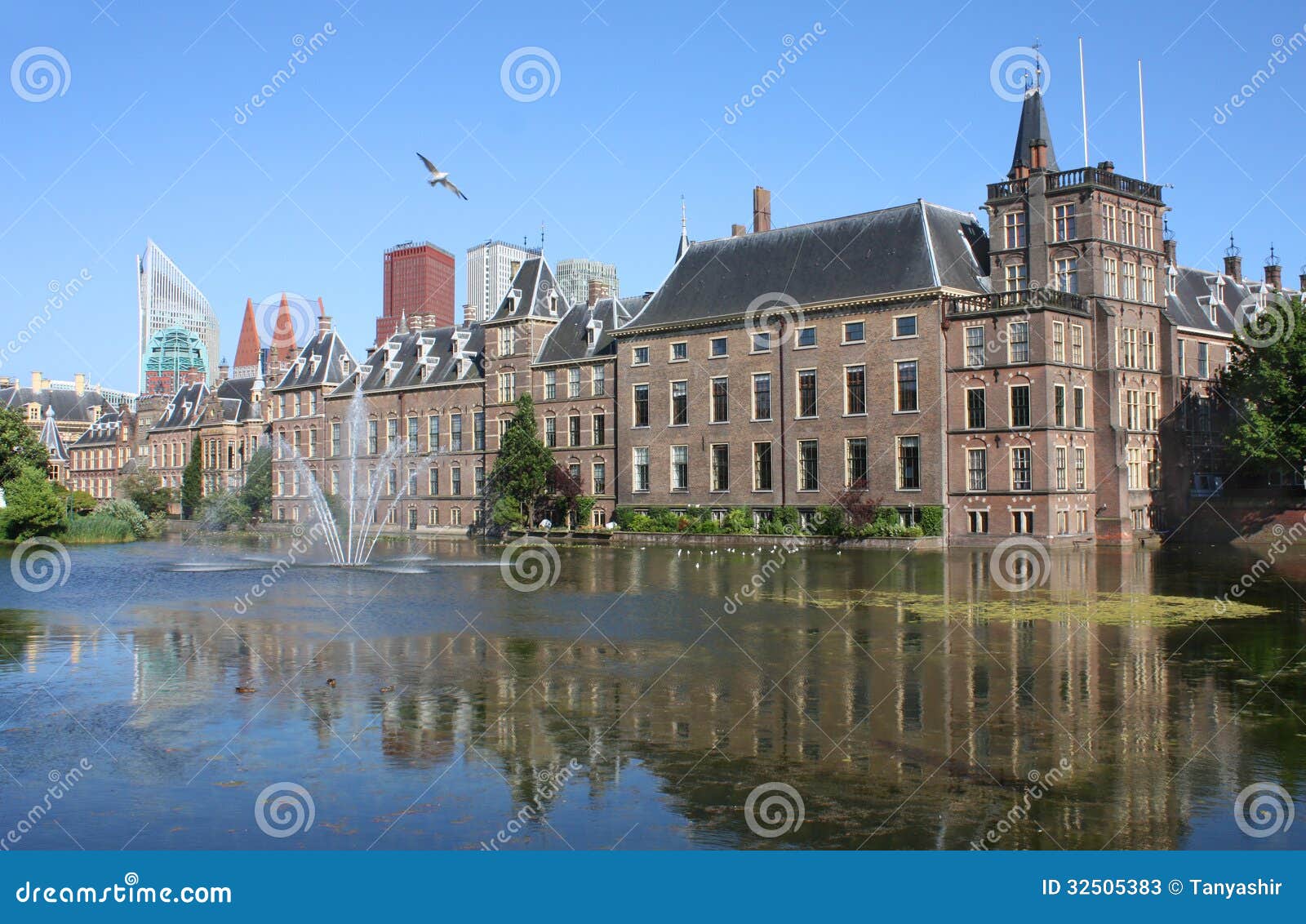 Binnenhof, Den Haag, the Netherlands Stock Image - Image of history ...