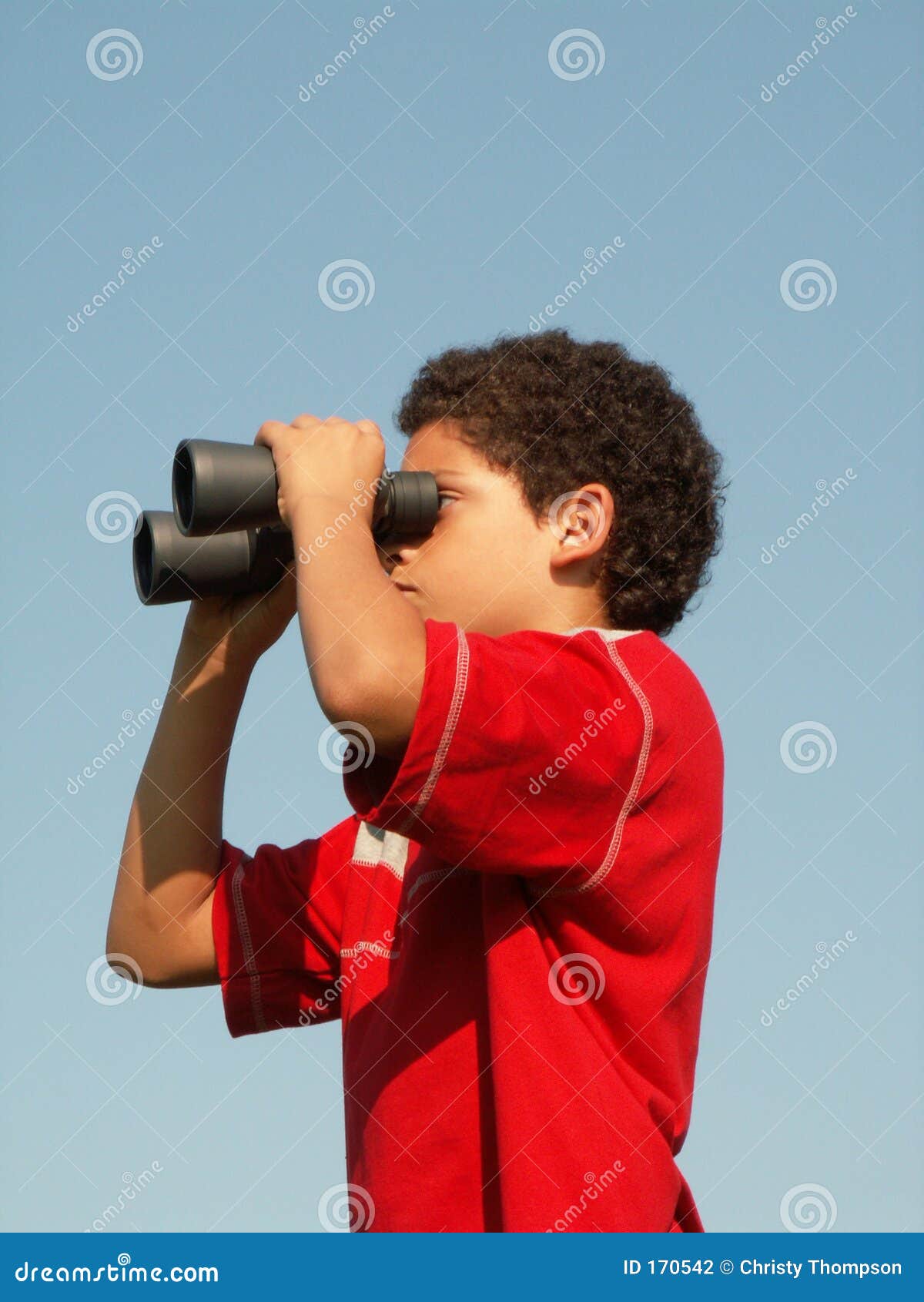 Binocular boy stock photo. Image of binoculars, finding - 170542