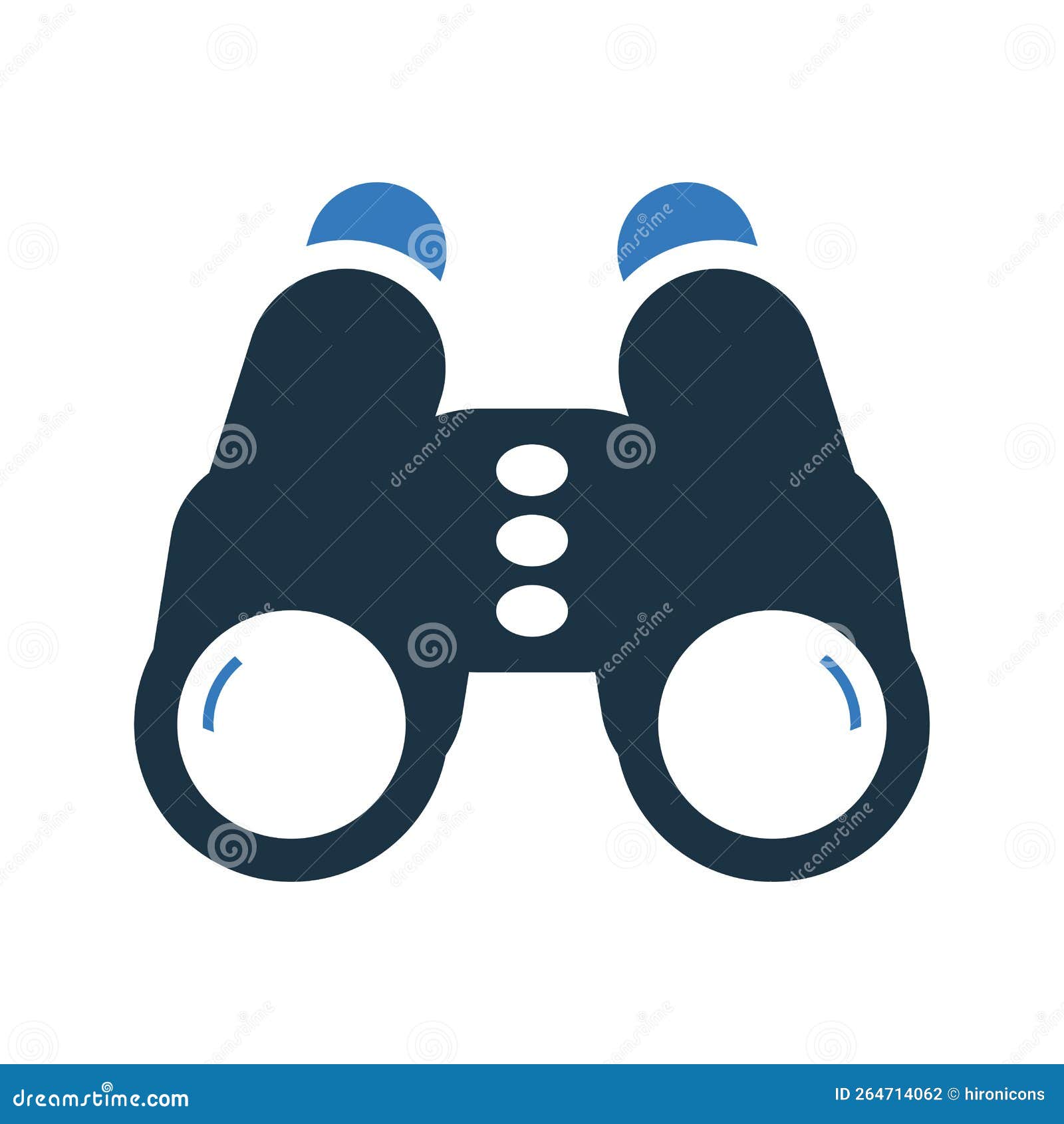 Binocular icon stock illustration. Illustration of vision - 264714062