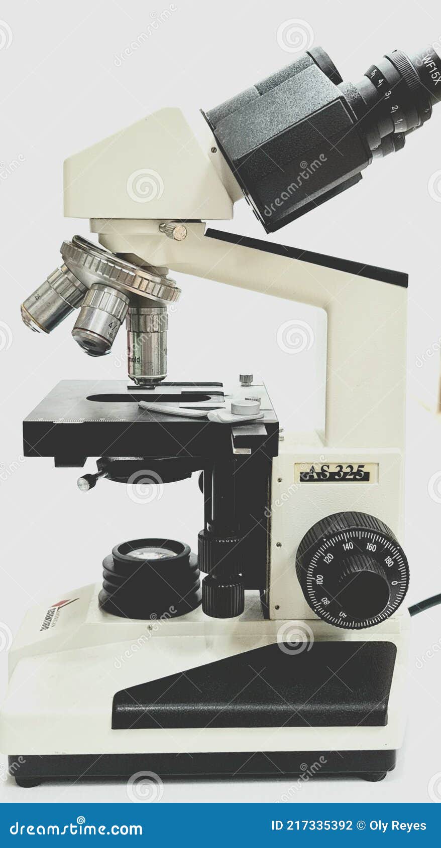 A binocular microscope stock photo. Image of drum, multimedia - 217335392