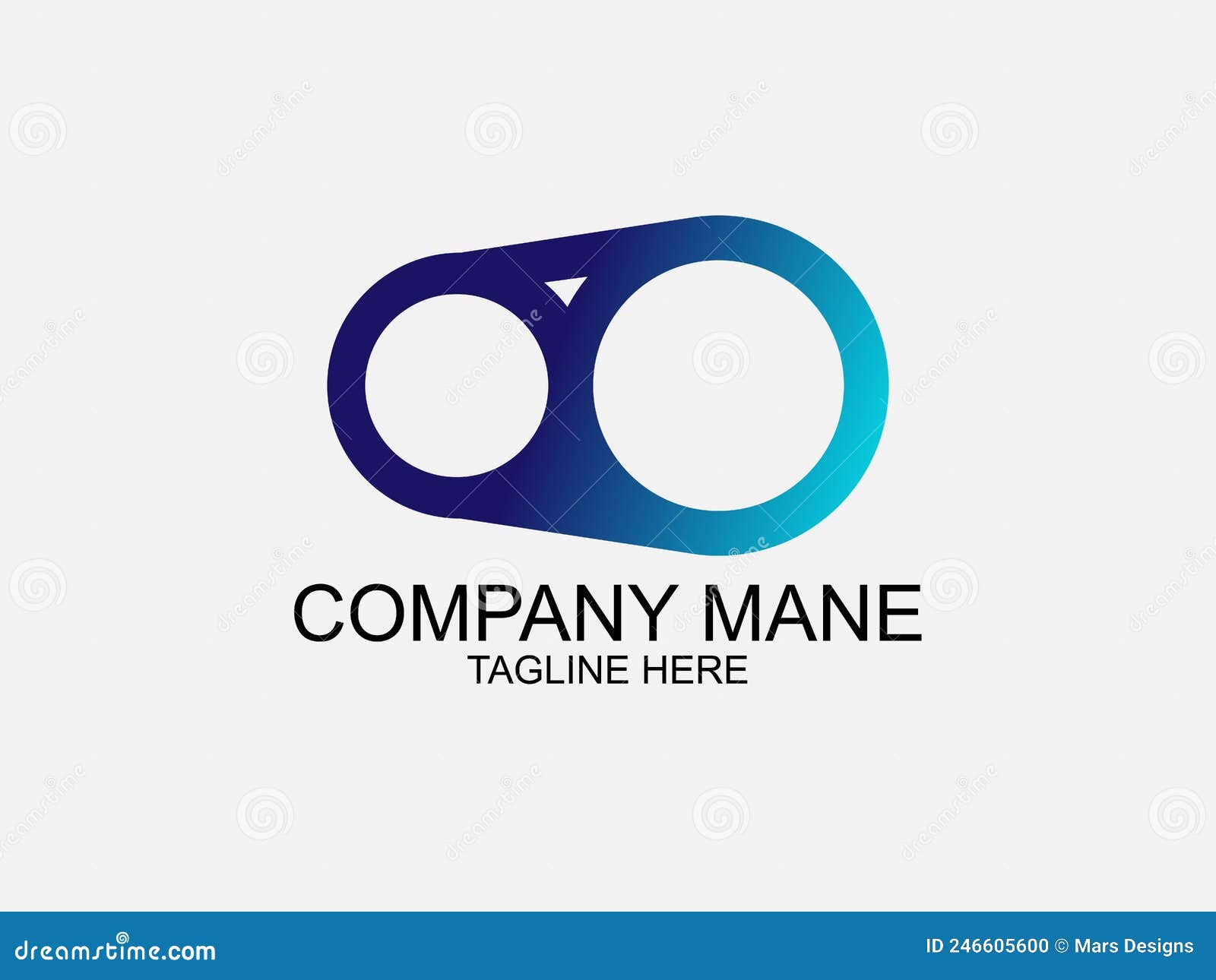 Binocular Shape Element Vector Design Stock Vector - Illustration of ...