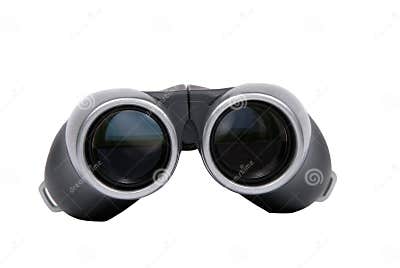 Binoculars, front view. stock photo. Image of view, isolated - 2277216