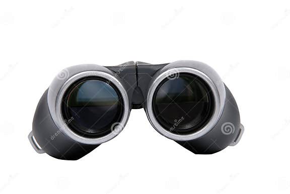 Binoculars, front view. stock photo. Image of view, isolated - 2277216