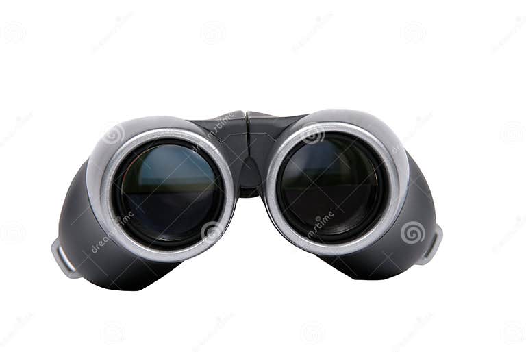 Binoculars, front view. stock photo. Image of view, isolated - 2277216