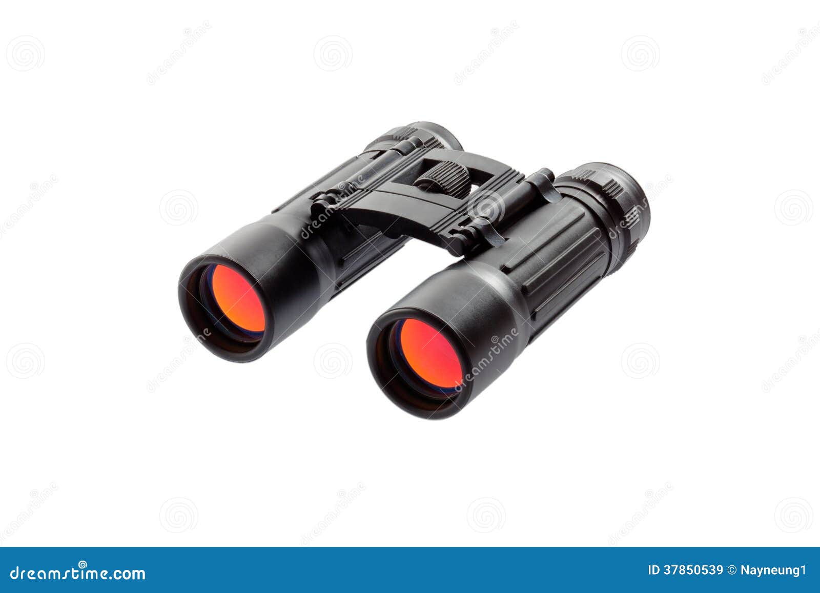 Binoculars Isolated on White Background Stock Image - Image of black ...
