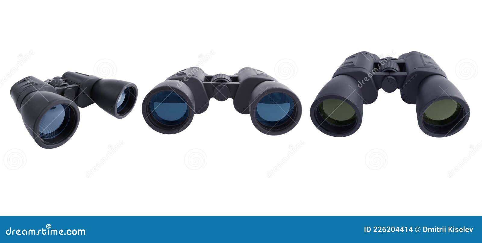 Binoculars on White Background Stock Photo - Image of object, naval ...