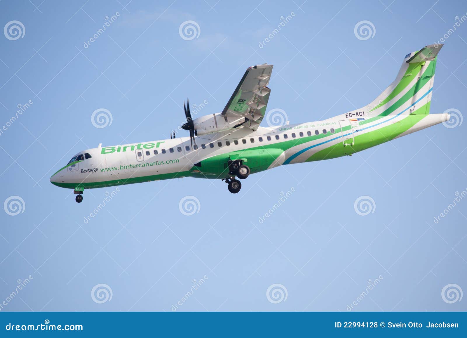 Binter editorial stock photo. Image of binter, lanzarote - 22994128