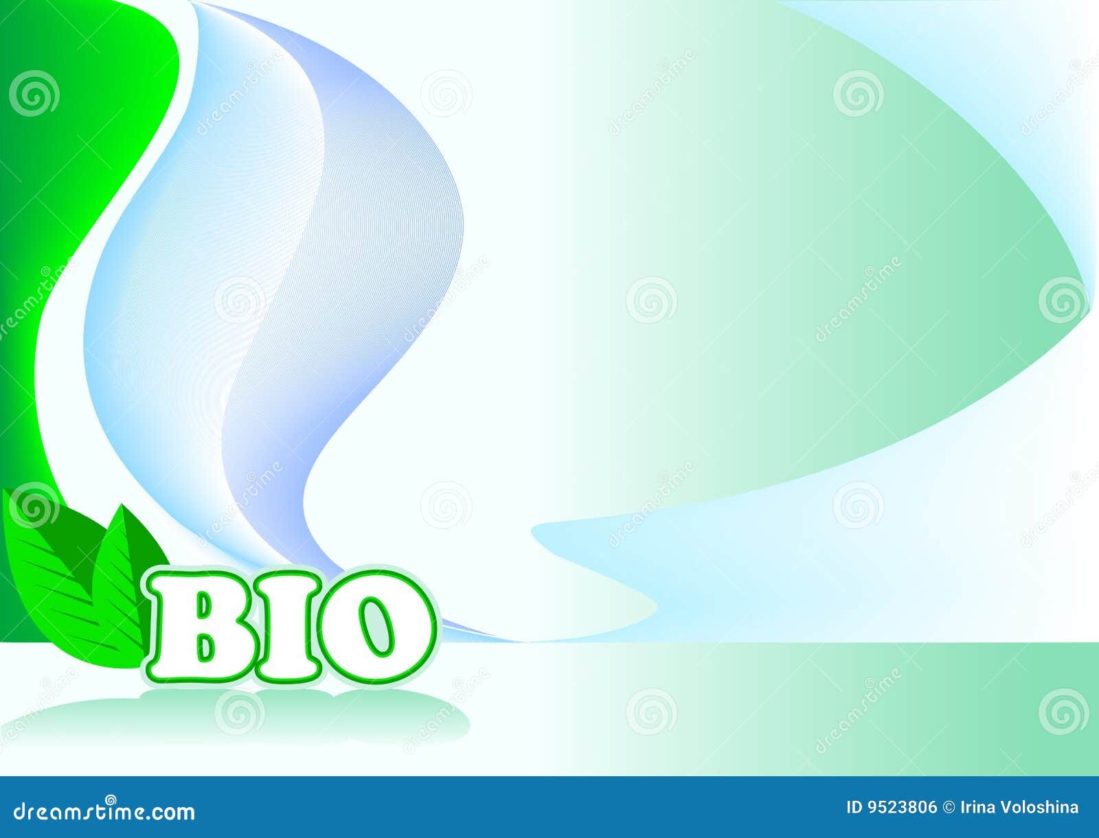 Bio_blue stock vector. Illustration of prevention, milk - 9523806