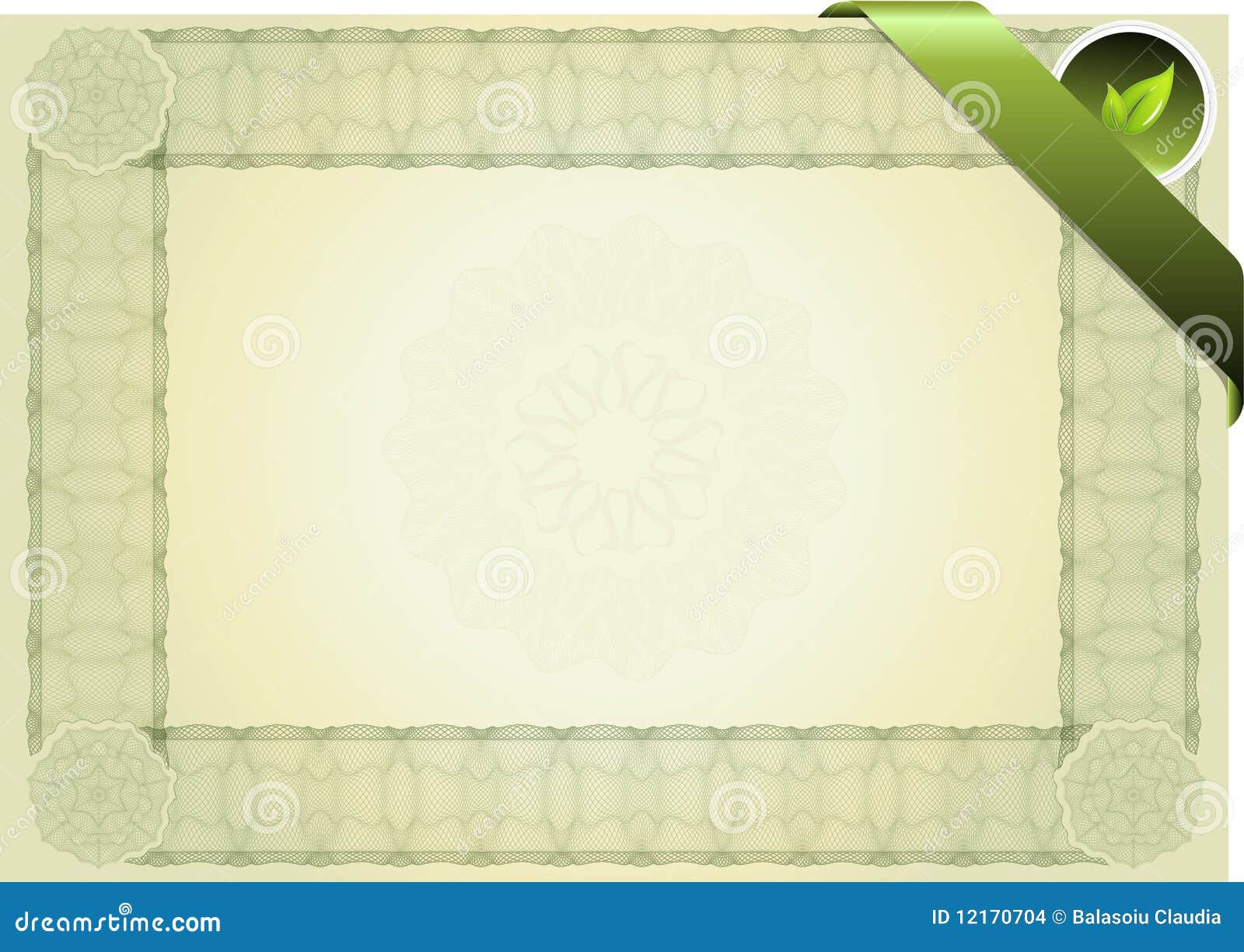 Bio Certificate Royalty-Free Stock Image | CartoonDealer.com #12170704