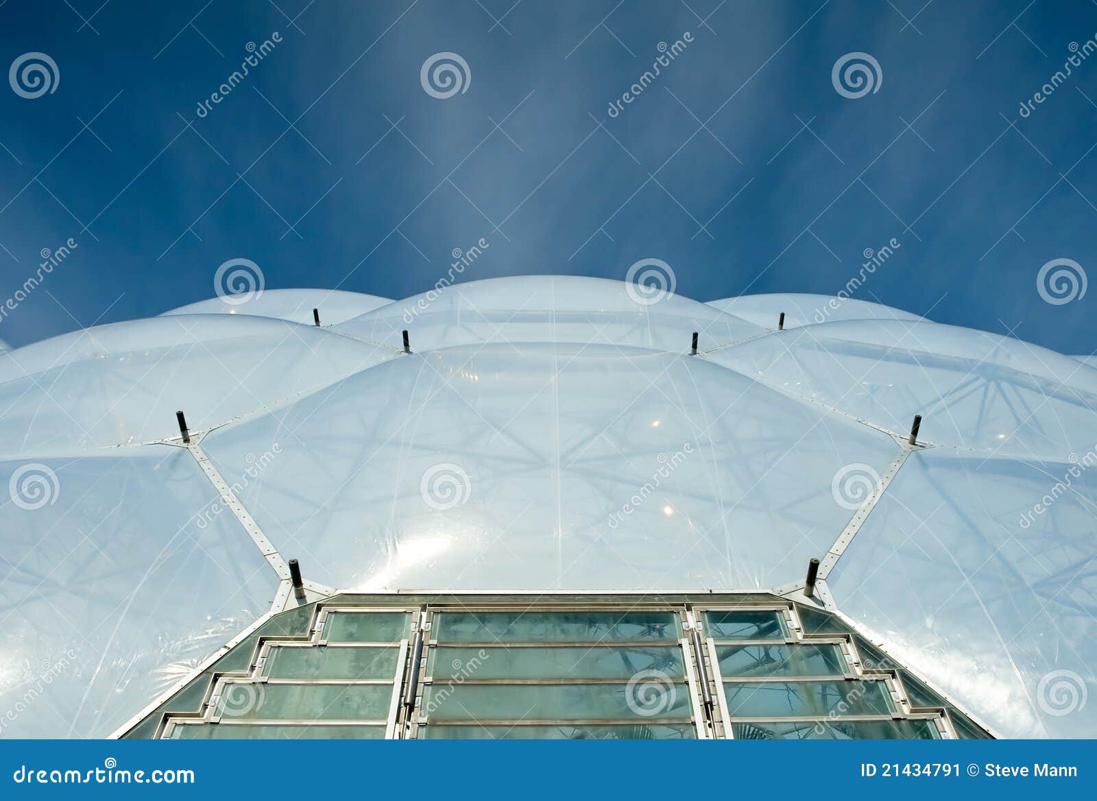 Bio-dome stock image. Image of scientific, rooftop, greenhouse - 21434791