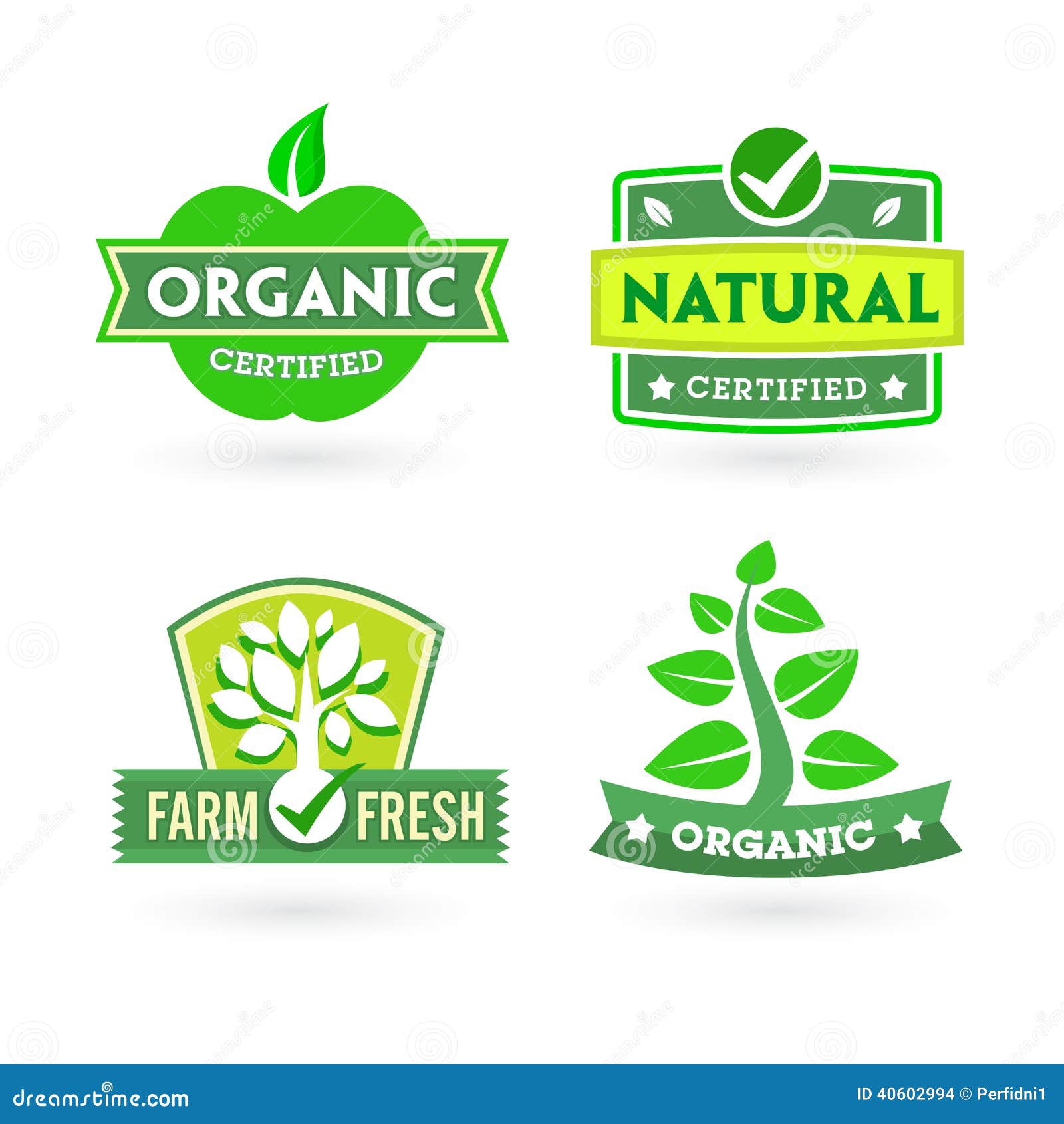 Bio - Ecology - Green Icon Set Stock Vector - Illustration of icon ...