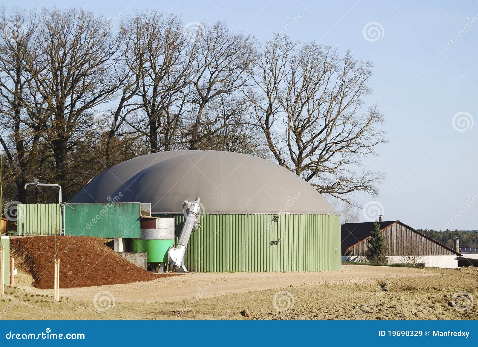 Bio Energy stock image. Image of renewable, factory, biogas - 19690329