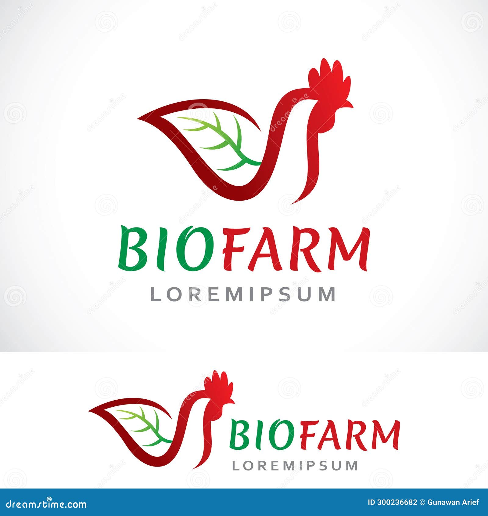 Bio Farm Logo Design Template Stock Illustration - Illustration of ...