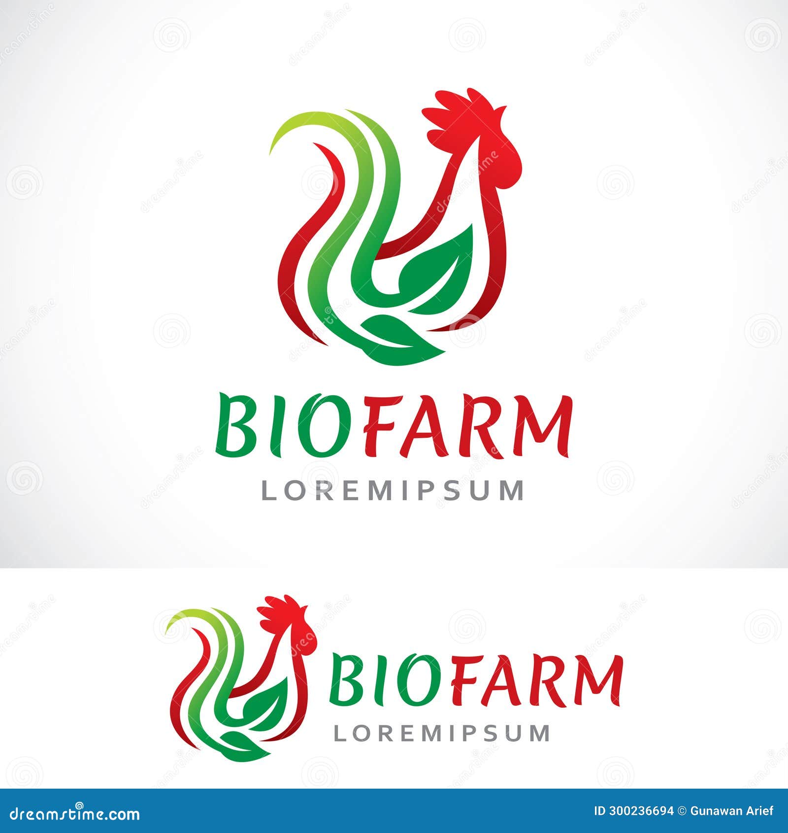 Bio Farm Logo Design Template Stock Illustration - Illustration of ...