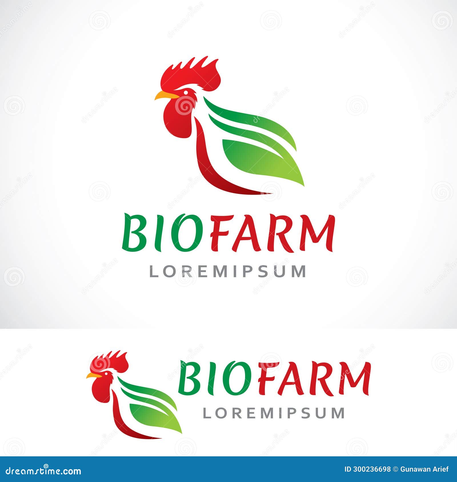 Bio Farm Logo Design Template Stock Illustration - Illustration of ...