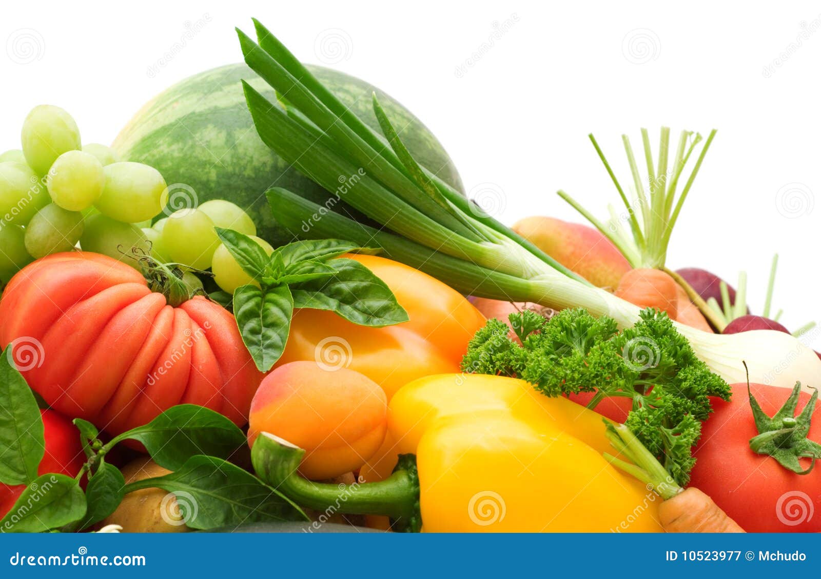 Bio frutas frescas imagen de archivo. Imagen de cebolla - 10523977