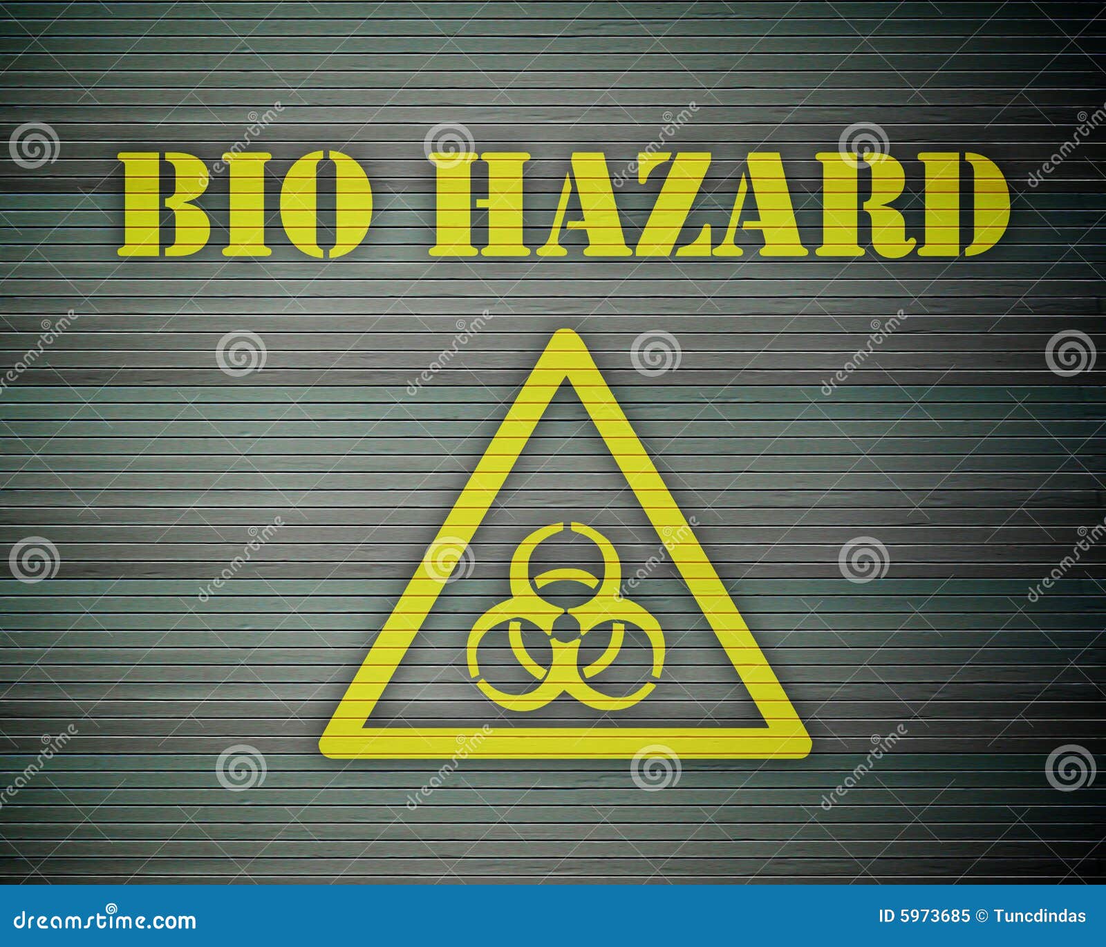Bio Hazard 01 stock illustration. Illustration of open - 5973685