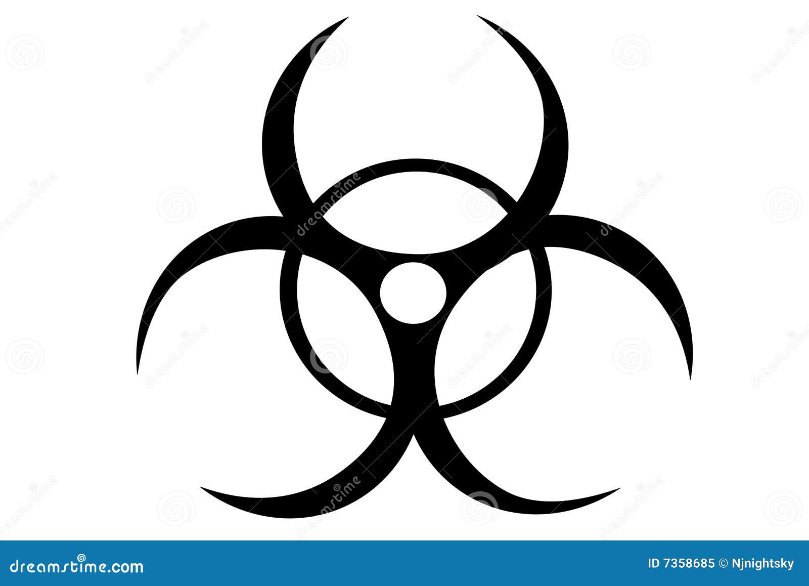 Bio-hazard Symbol Tribal Tattoo Stock Vector - Illustration of biotech ...