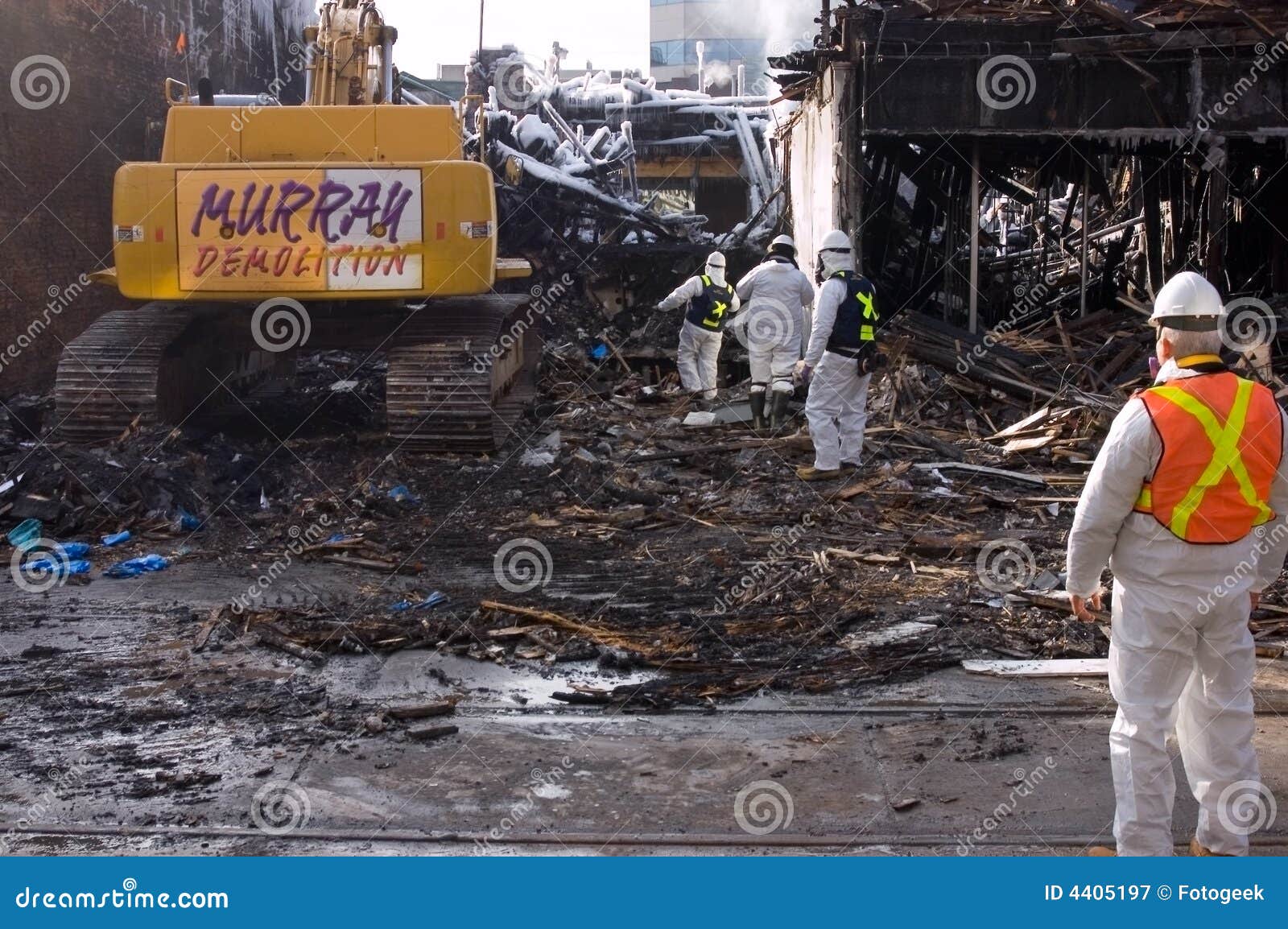 Demolition Crew Editorial Image | CartoonDealer.com #26256580