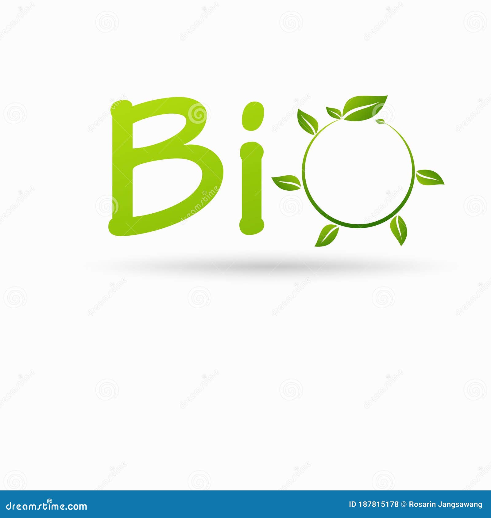 Bio Icon. Concept Illustration for Design Stock Vector - Illustration ...