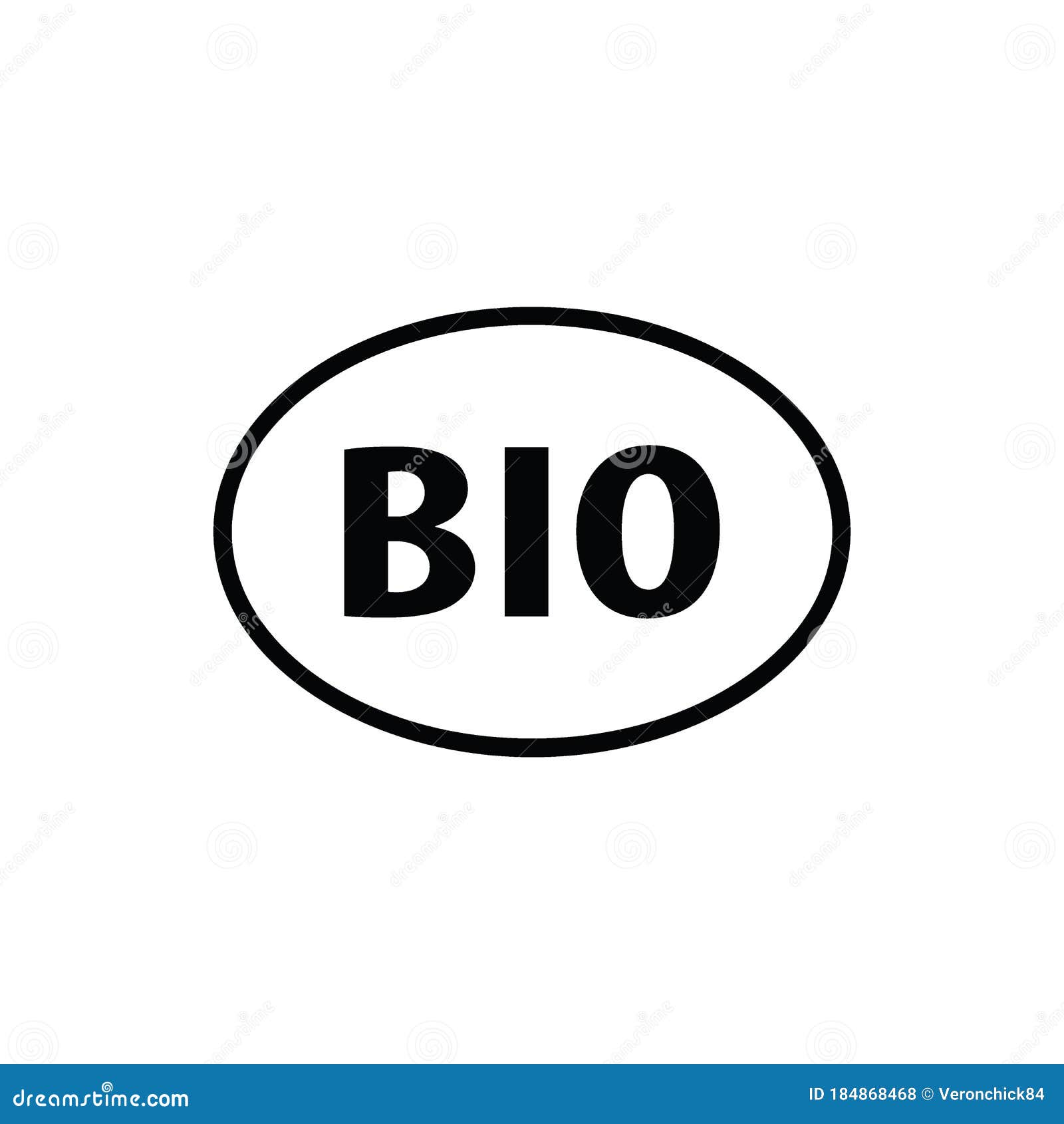 Bio icon vector black sign stock vector. Illustration of ecology ...
