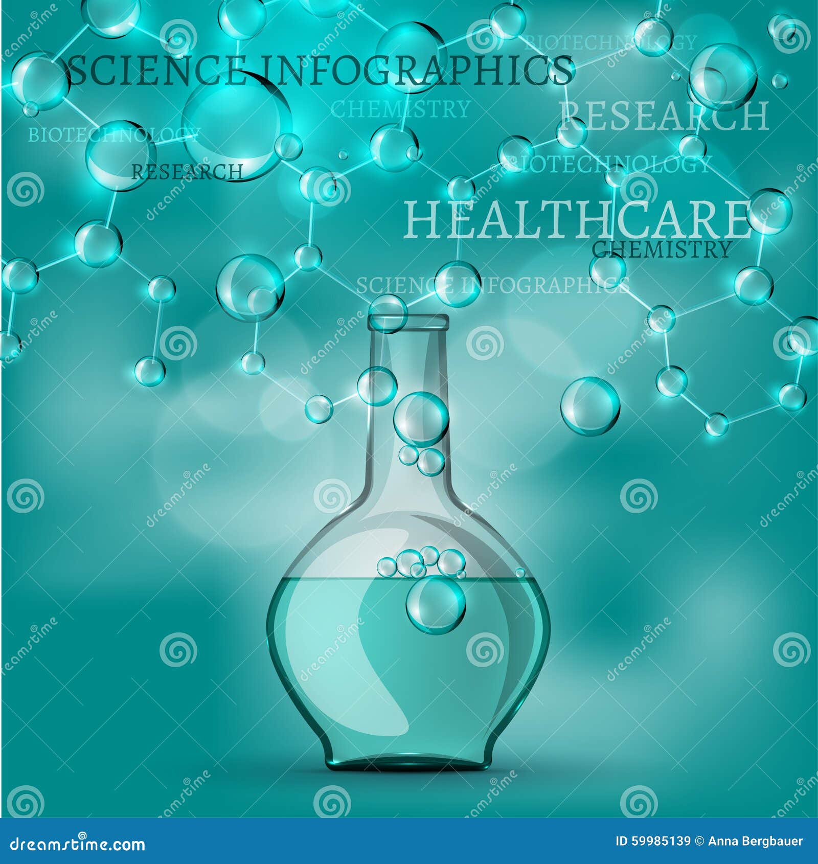 Bio infographics stock vector. Illustration of laboratory - 59985139