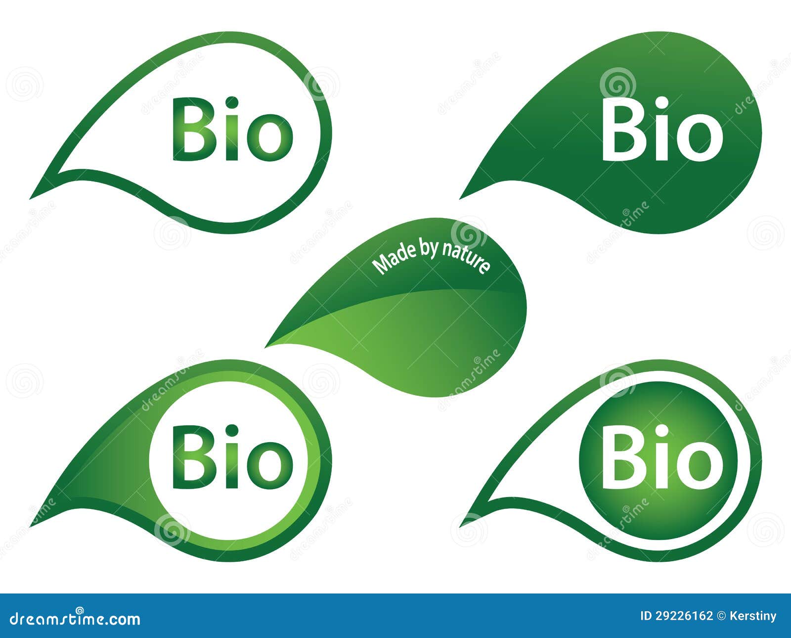 Bio labels stock illustration. Illustration of style - 29226162
