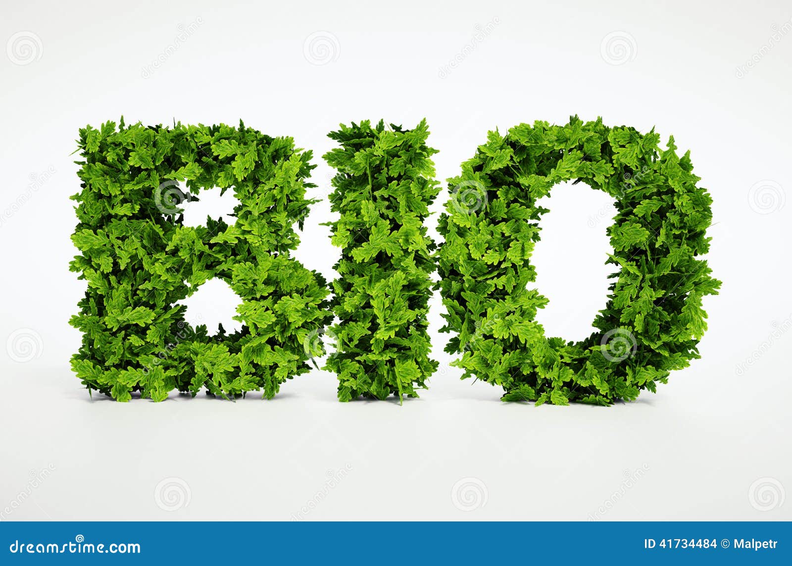 Bio leaf text stock illustration. Illustration of plant - 41734484