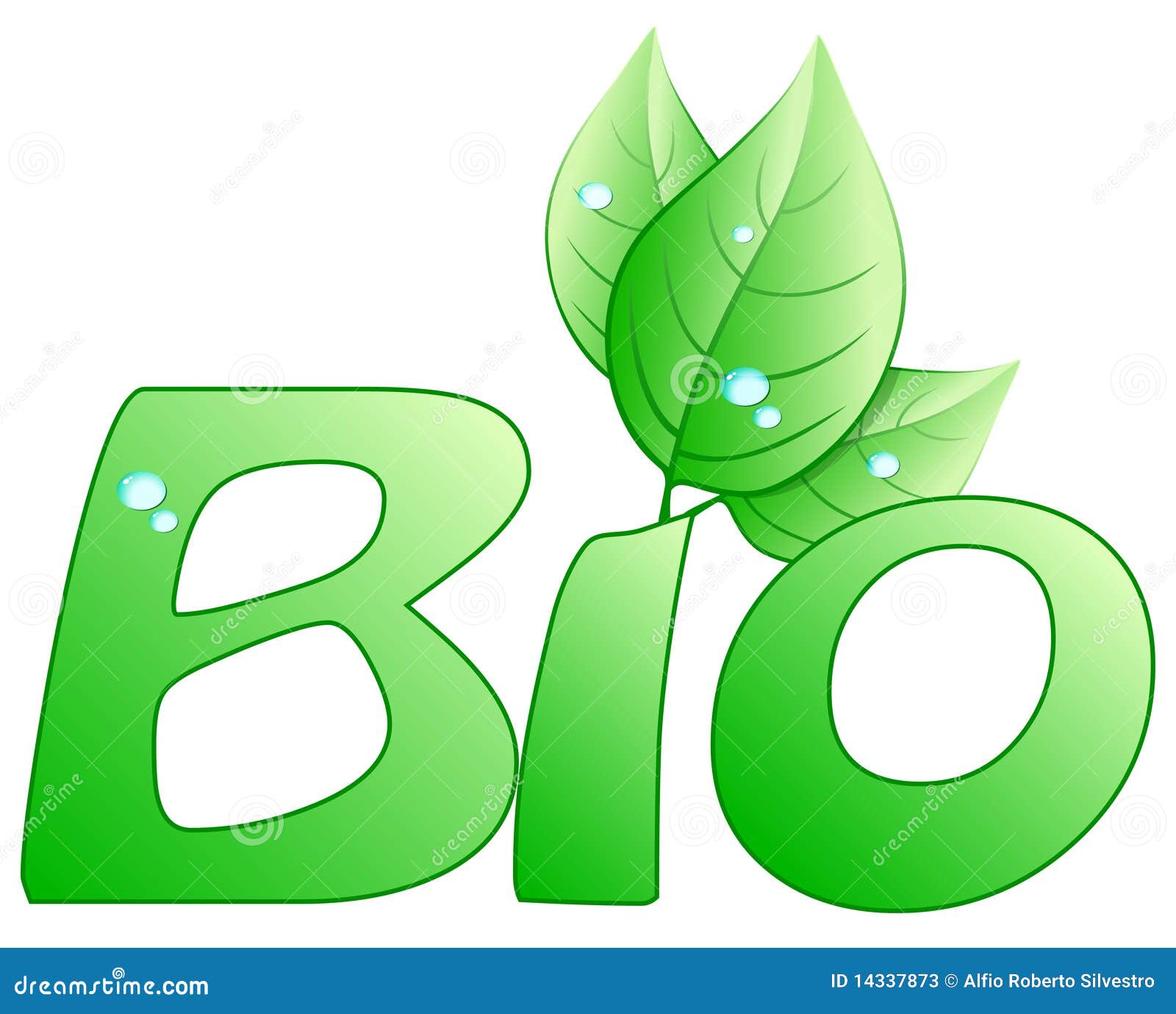 Bio Leaves stock vector. Illustration of icon, fruits - 14337873