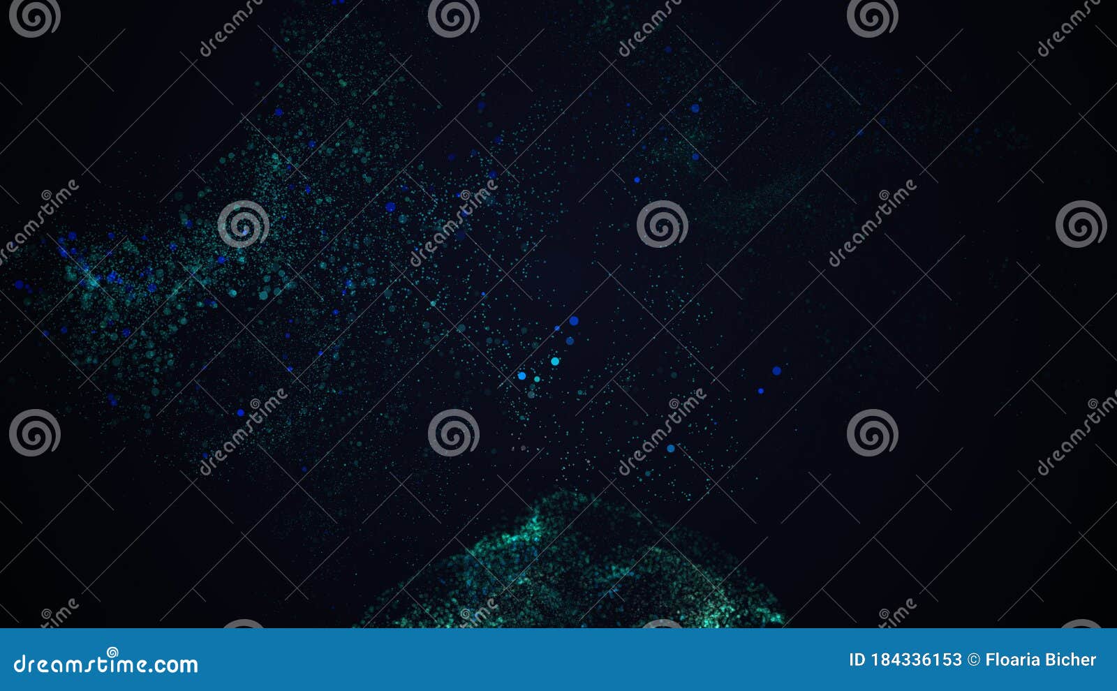Plankton Abstract Background Vector Illustration | CartoonDealer.com ...