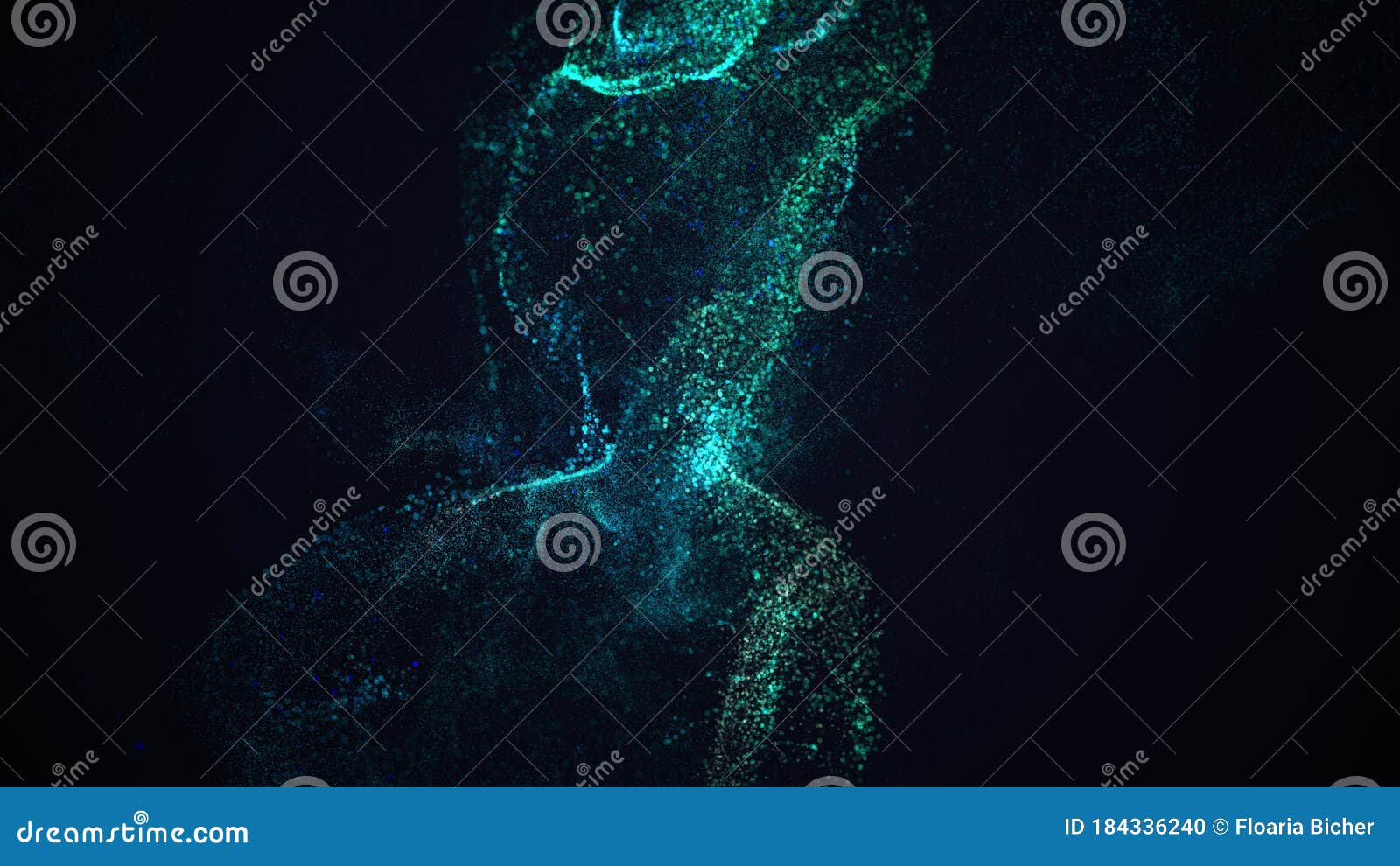 Plankton Abstract Background Vector Illustration | CartoonDealer.com ...