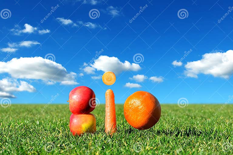 Bio message stock image. Image of nutrition, landscape - 11099103