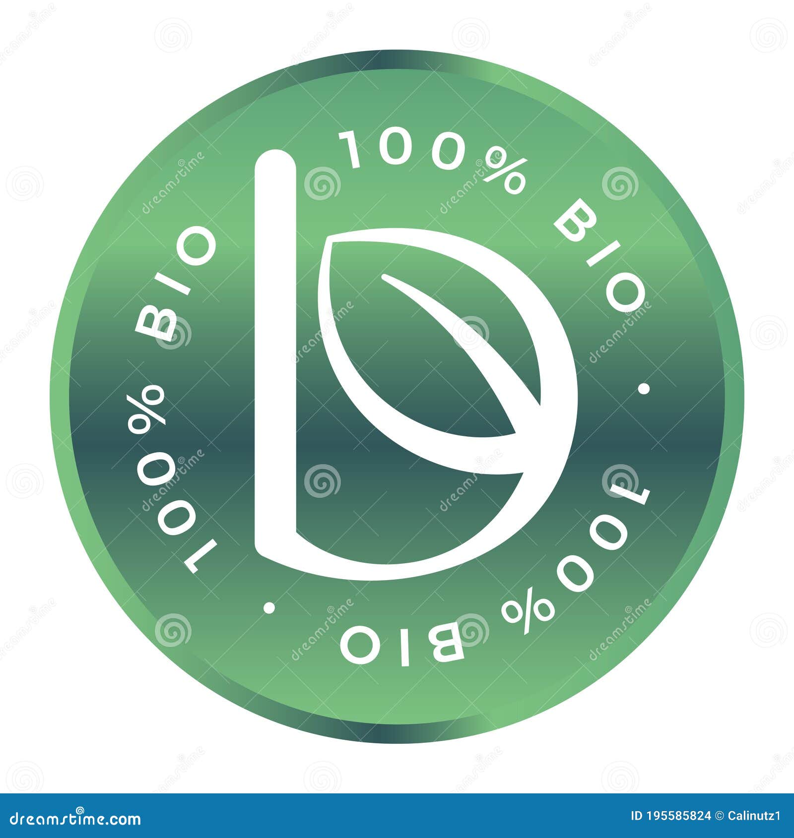 100 Bio Product Vector Icon Logo Stock Vector - Illustration of food ...